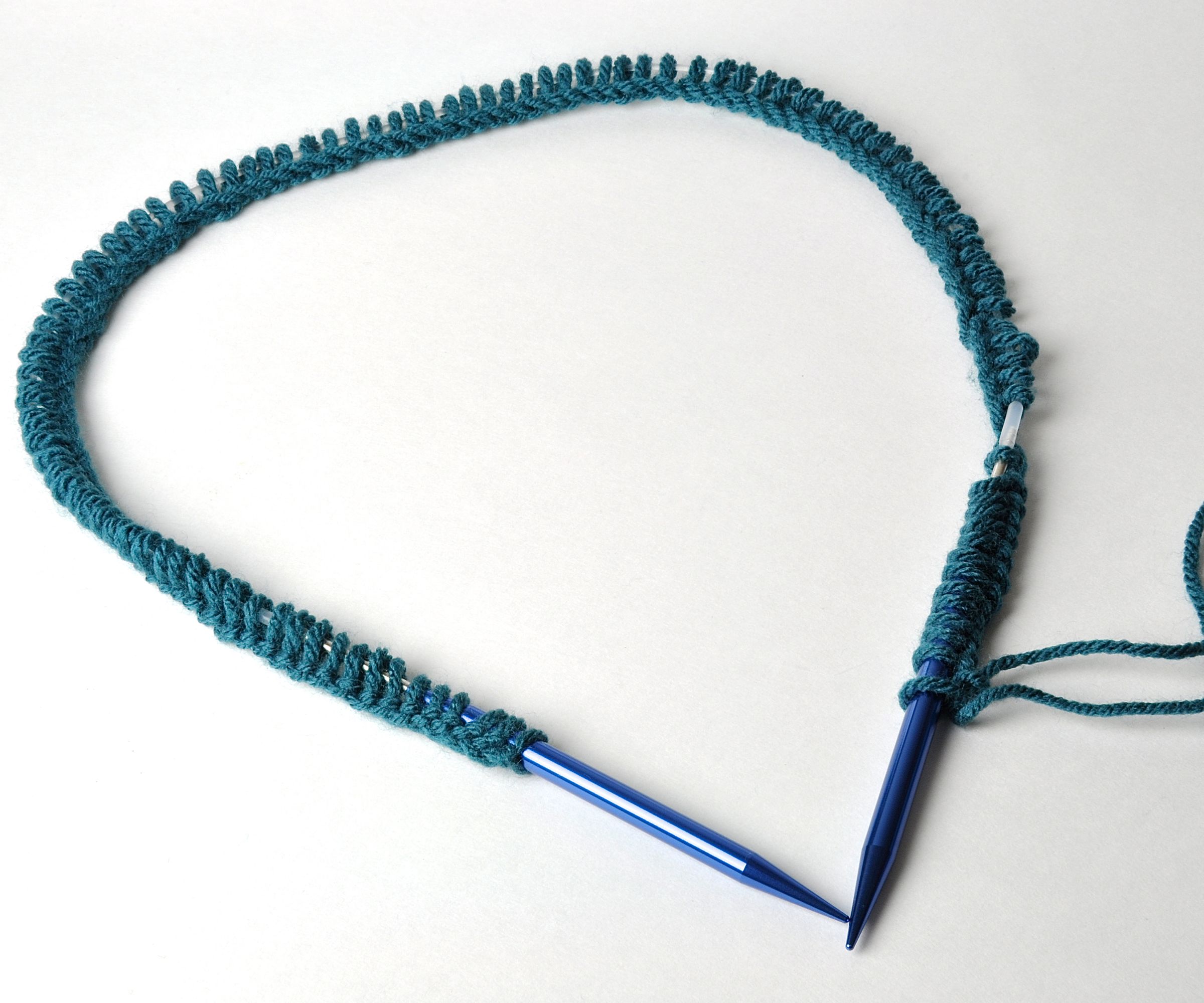 Infinity Times 7 Scarf - Knitting in a Round : 4 Steps (with Pictures ...