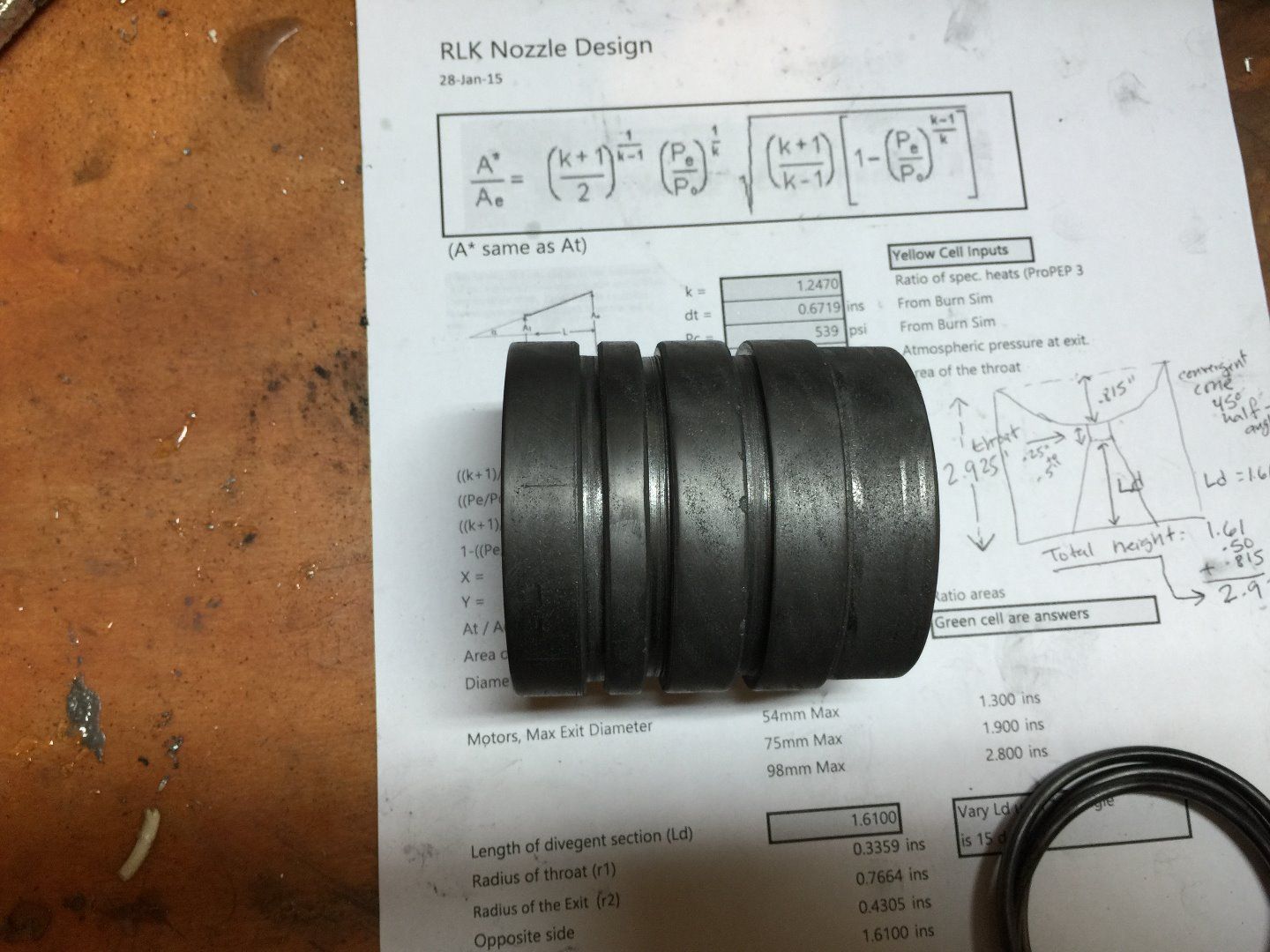 Build a High Power Rocket Nozzle : 13 Steps (with Pictures) - Instructables
