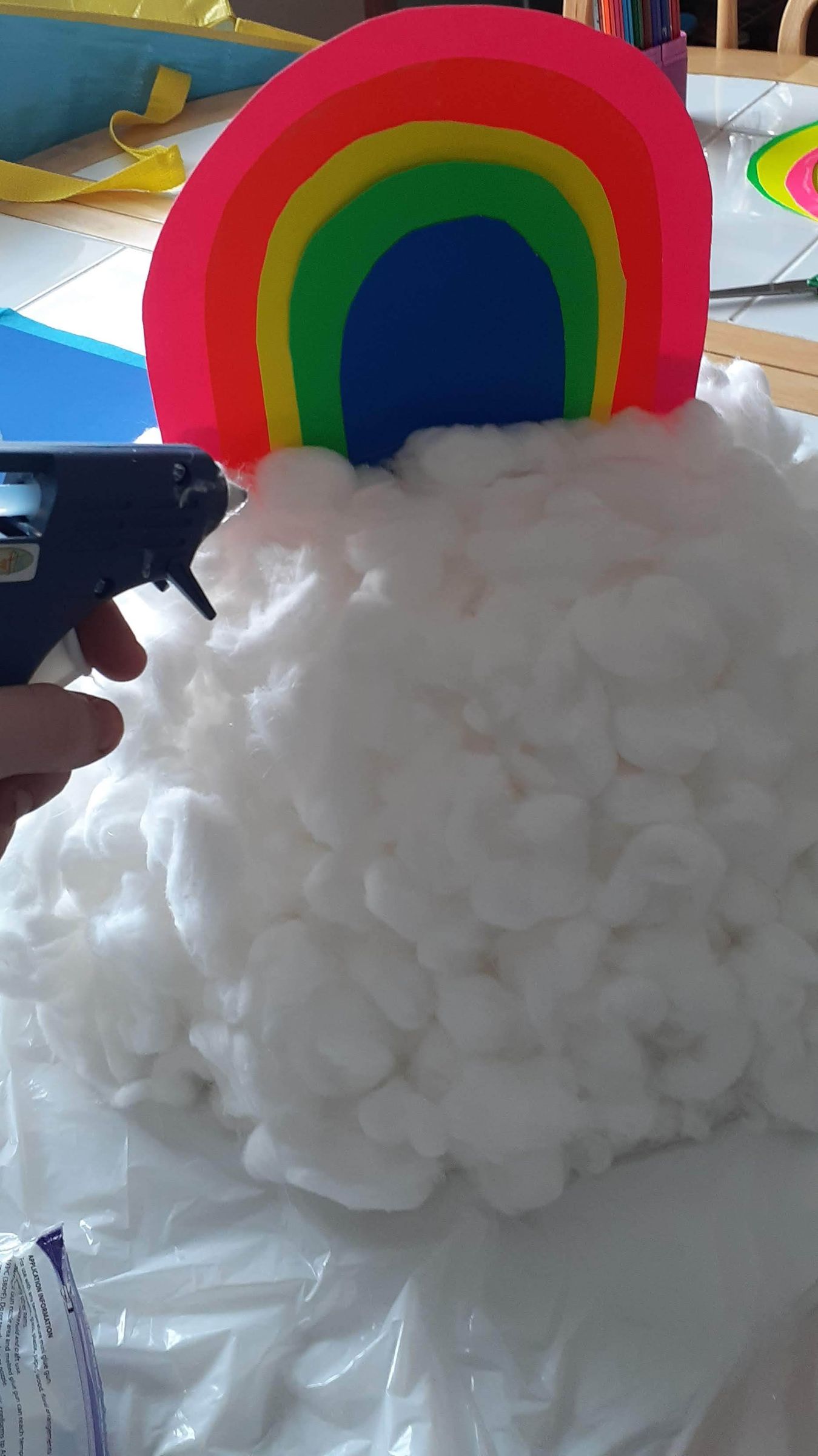 "Somewhere Over the Rainbow" Raincloud Hat : 7 Steps - Instructables