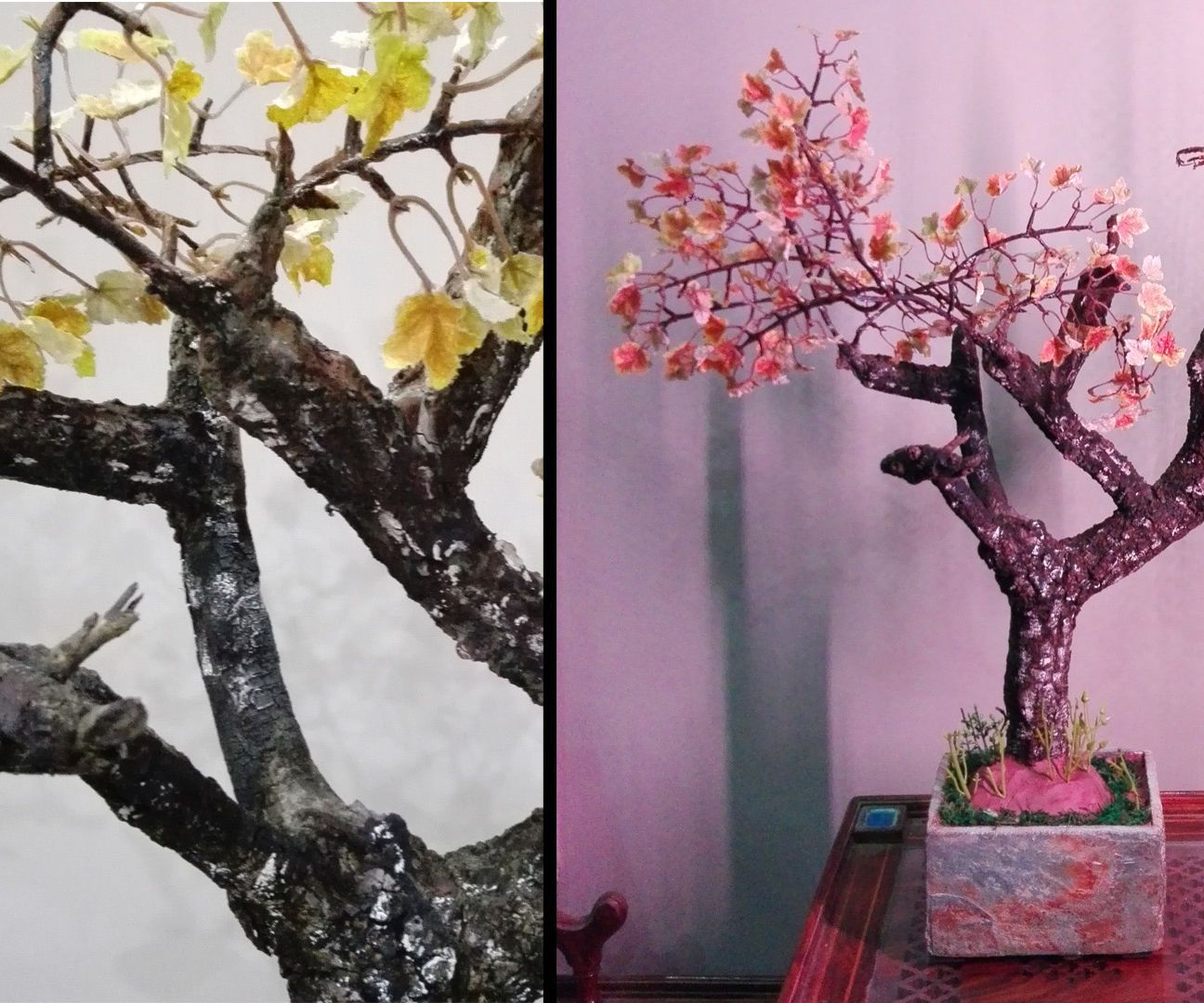 How to Make DIY Maple Tree, Old Autumn Tree ( Bonsai ) : 4 Steps (with ...