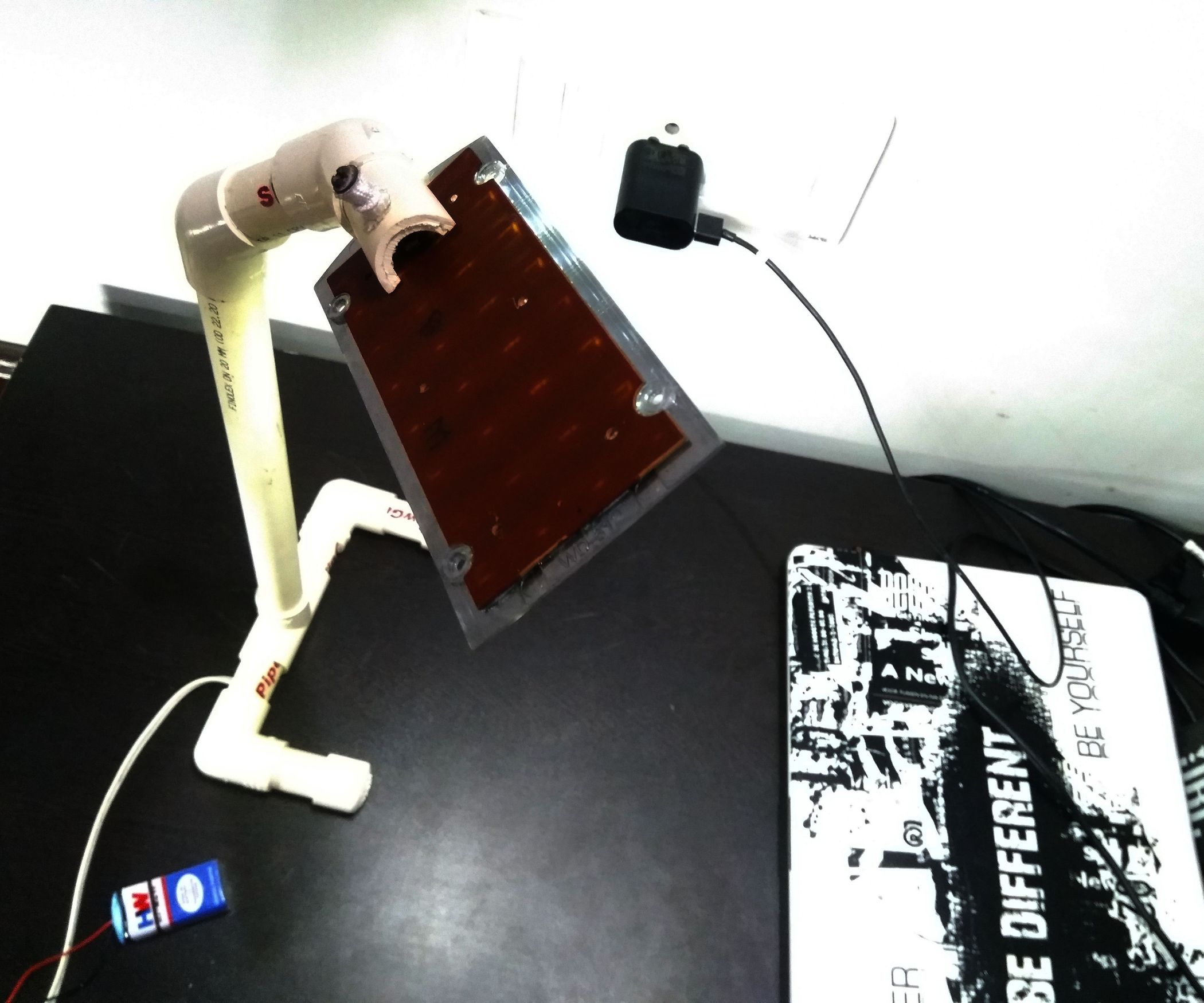 PVC LED STAND LAMP : 6 Steps - Instructables