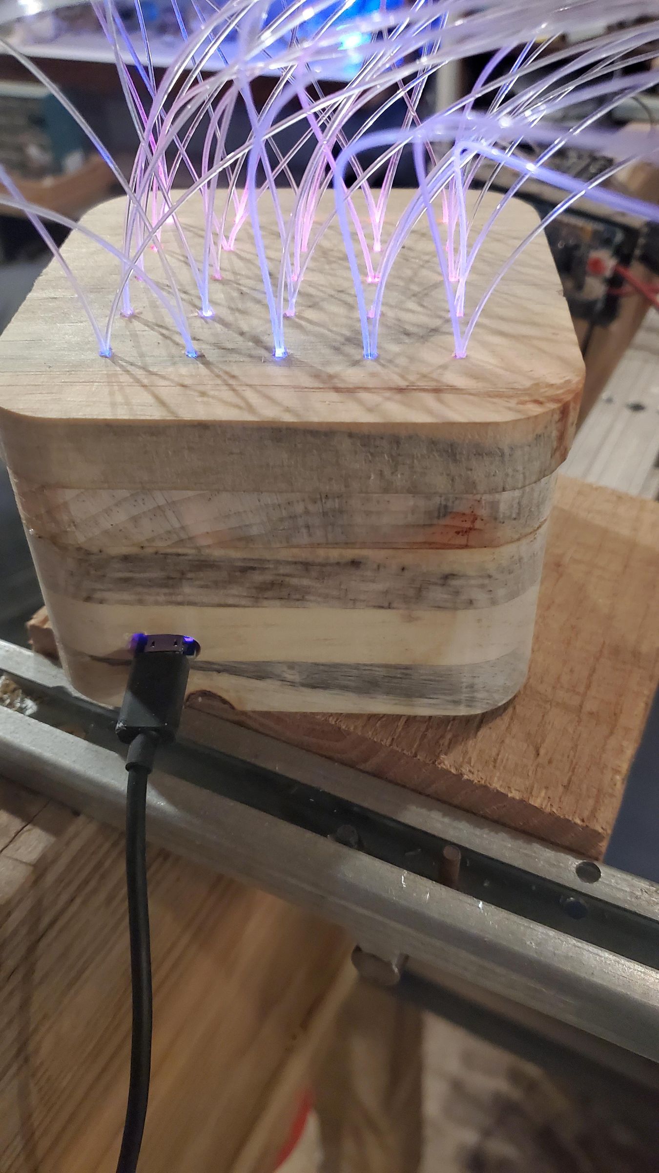 DIY Fiber Optic Light Sculpture : 6 Steps (with Pictures) - Instructables