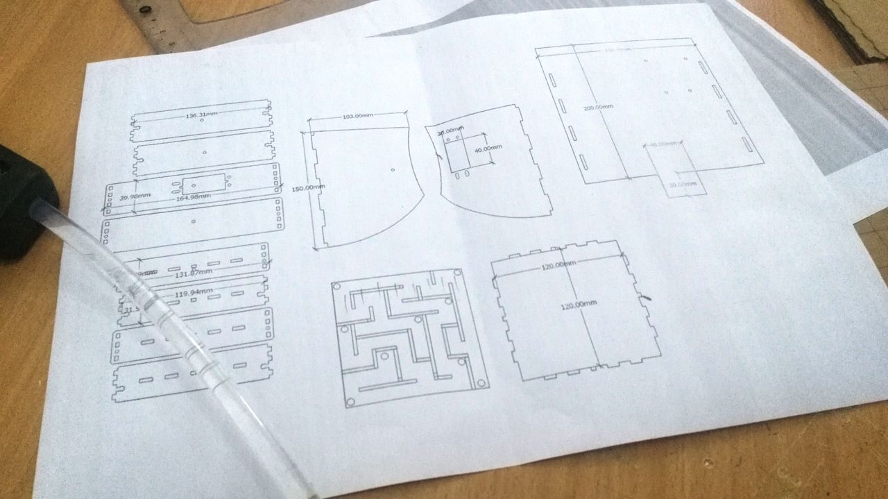 Arduino Marble Cardboard Maze Labyrinth : 6 Steps (with Pictures ...