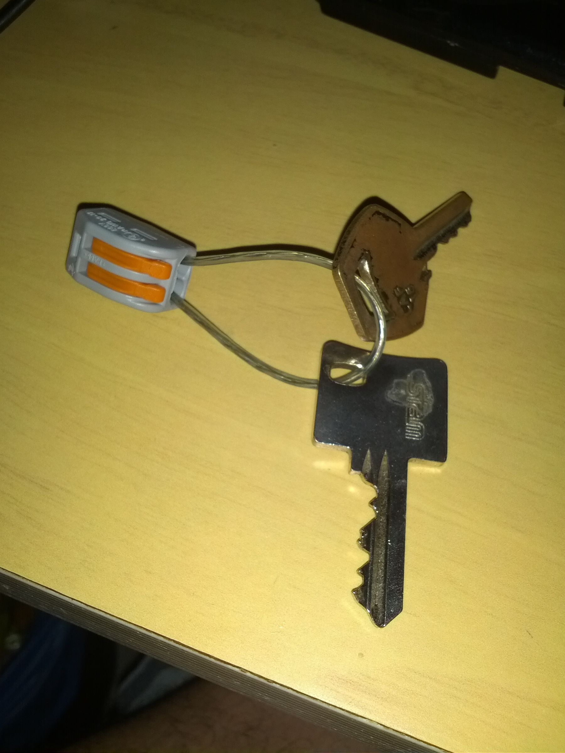 Wago 222 Connector Keychain : 3 Steps - Instructables