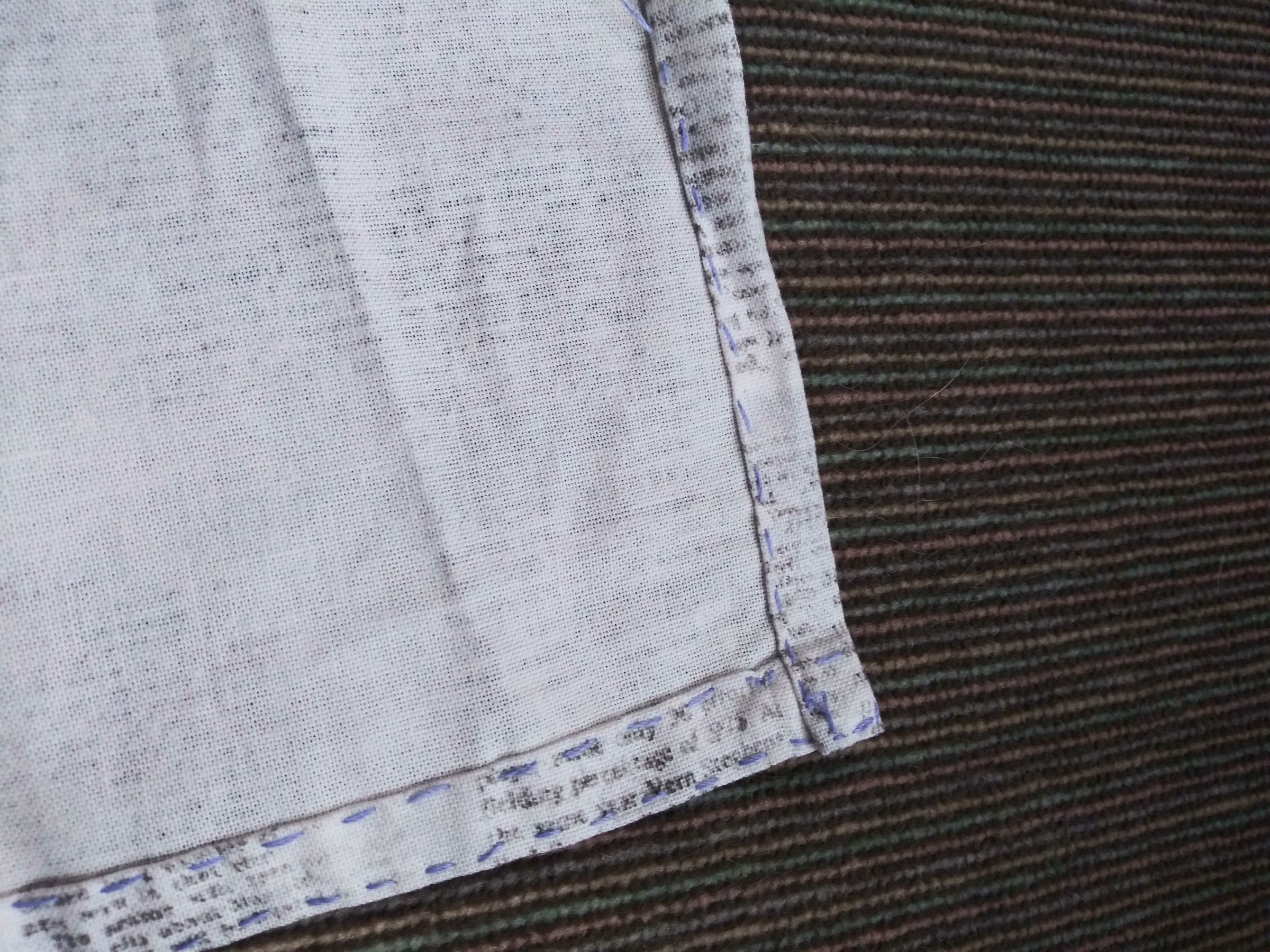 How to Hand Sew a Hankerchief (AKA Snot Rag) : 4 Steps - Instructables