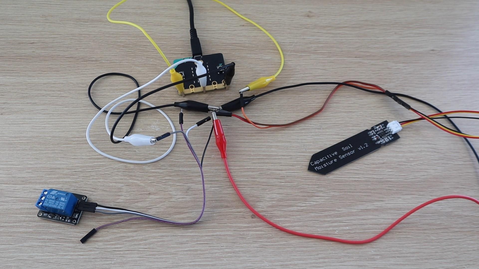 Automatic Plant Watering System Using a Micro:bit : 8 Steps (with ...