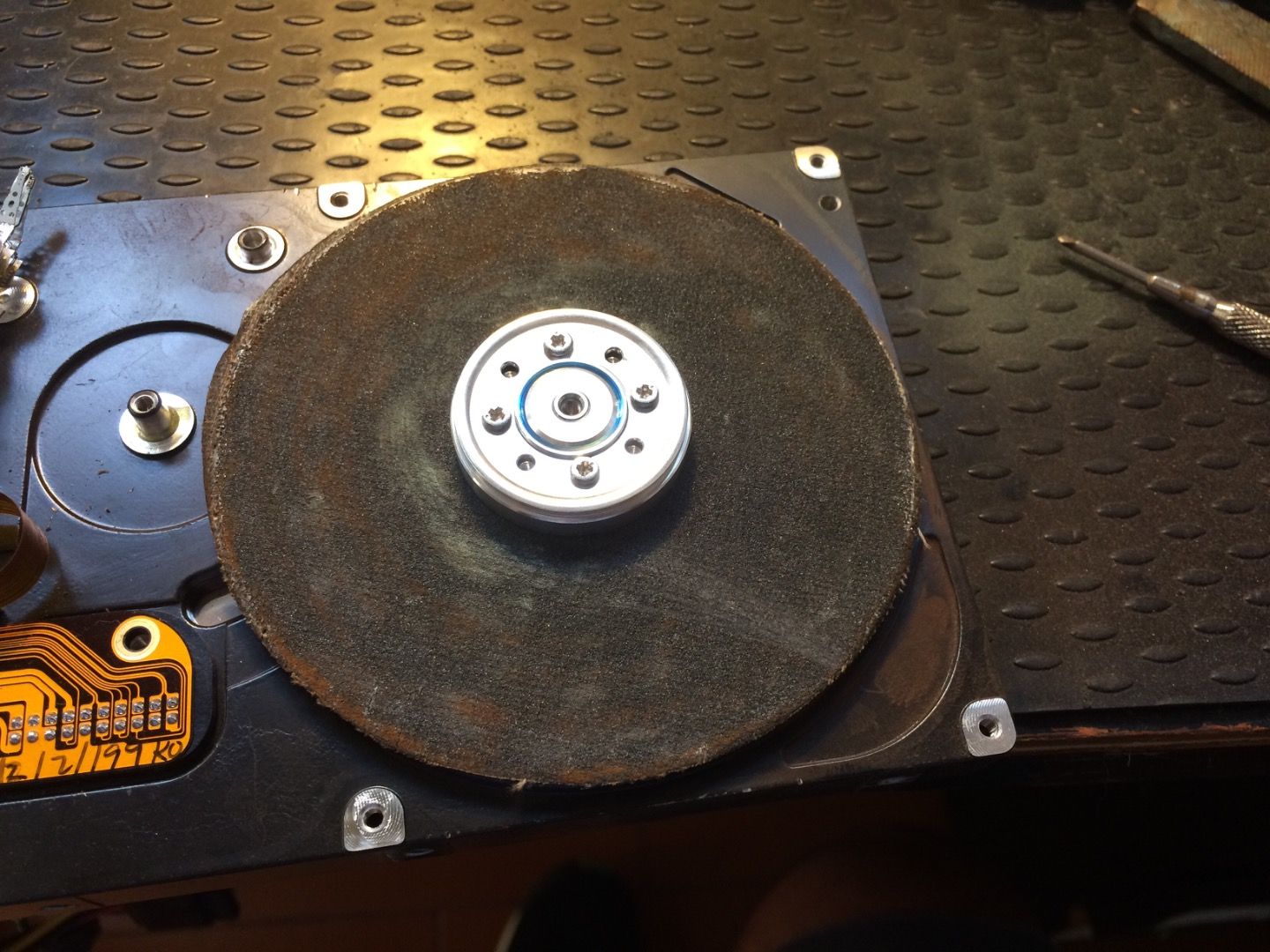 Hard Disk Grinding Machine : 5 Steps (with Pictures) - Instructables