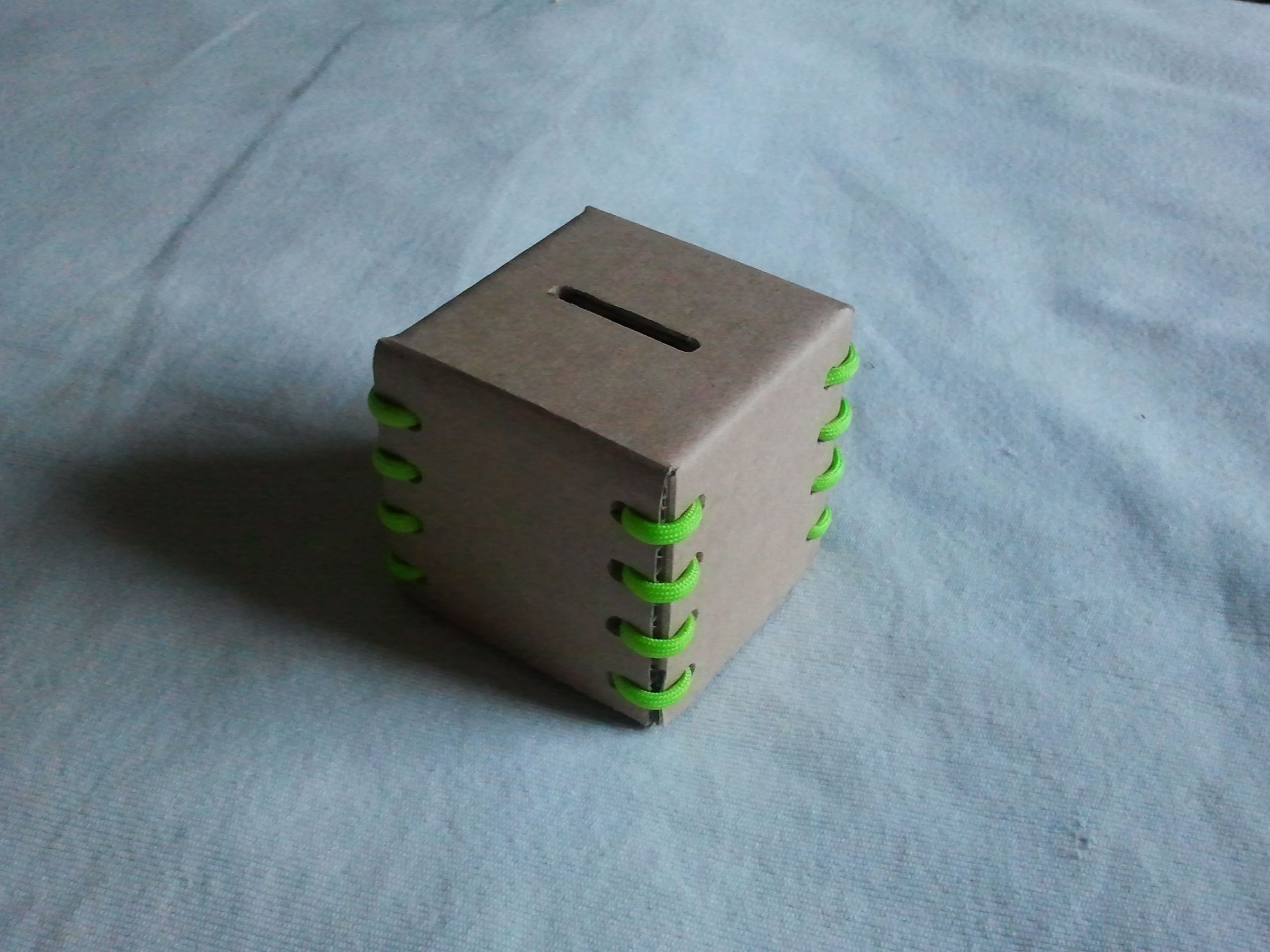 Cardboard Coin Bank - Instructables