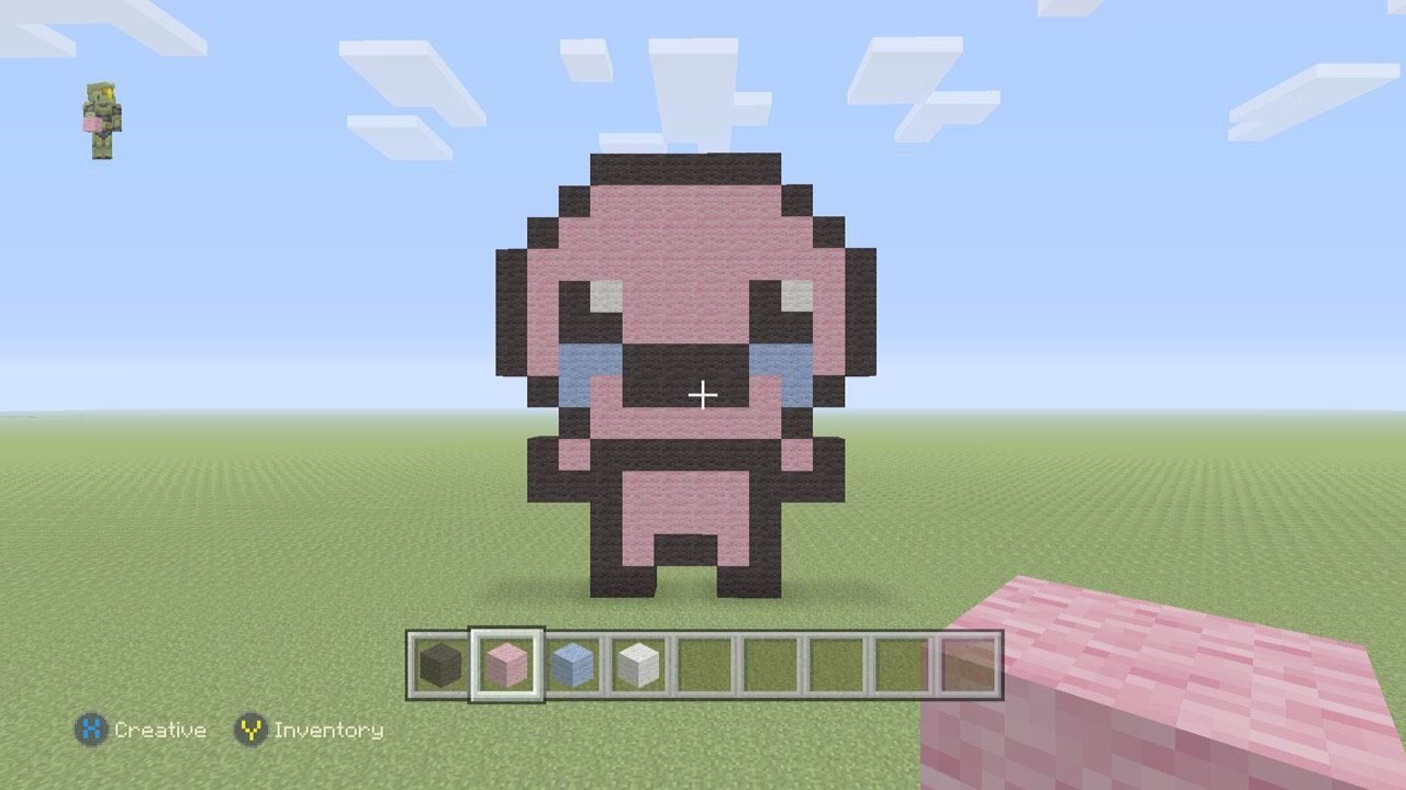 Minecraft Binding of Isaac Pixel Art : 15 Steps - Instructables
