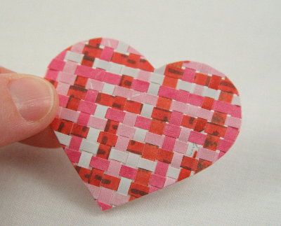 Weaving Paper Hearts : 7 Steps (with Pictures) - Instructables