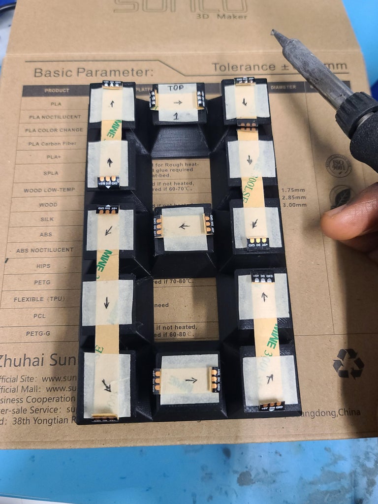 Timeslice A Dual 13 Segment Display Clock 10 Steps With Pictures