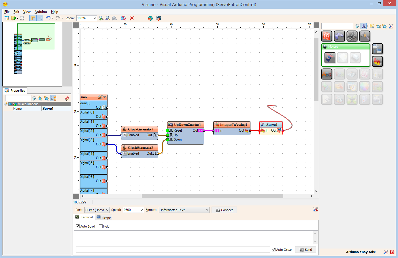 Arduino: Control Servo With Buttons : 10 Steps (with Pictures ...