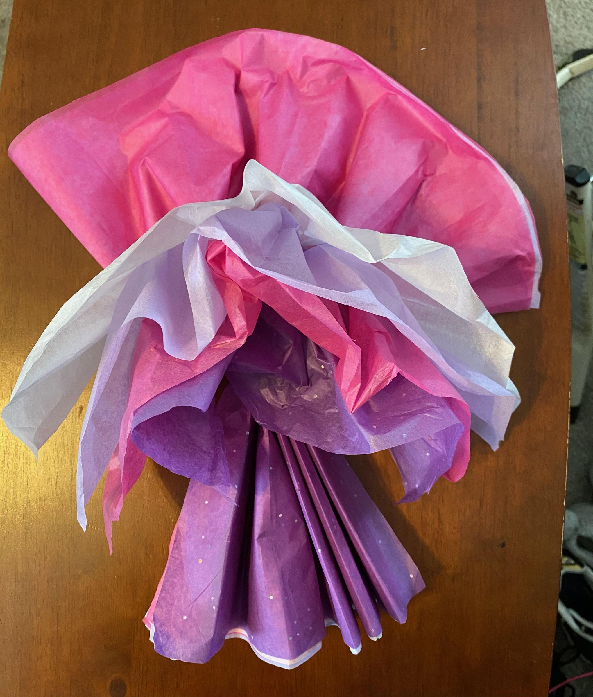 Tissue Paper Flower Decorations : 16 Steps (with Pictures) - Instructables