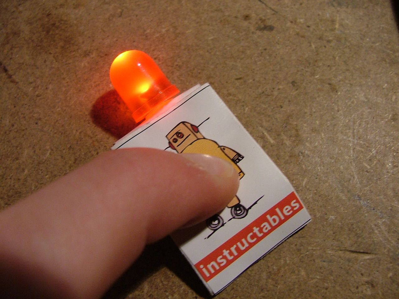 Instructables Robot Paper LED Flashlight : 10 Steps (with Pictures ...