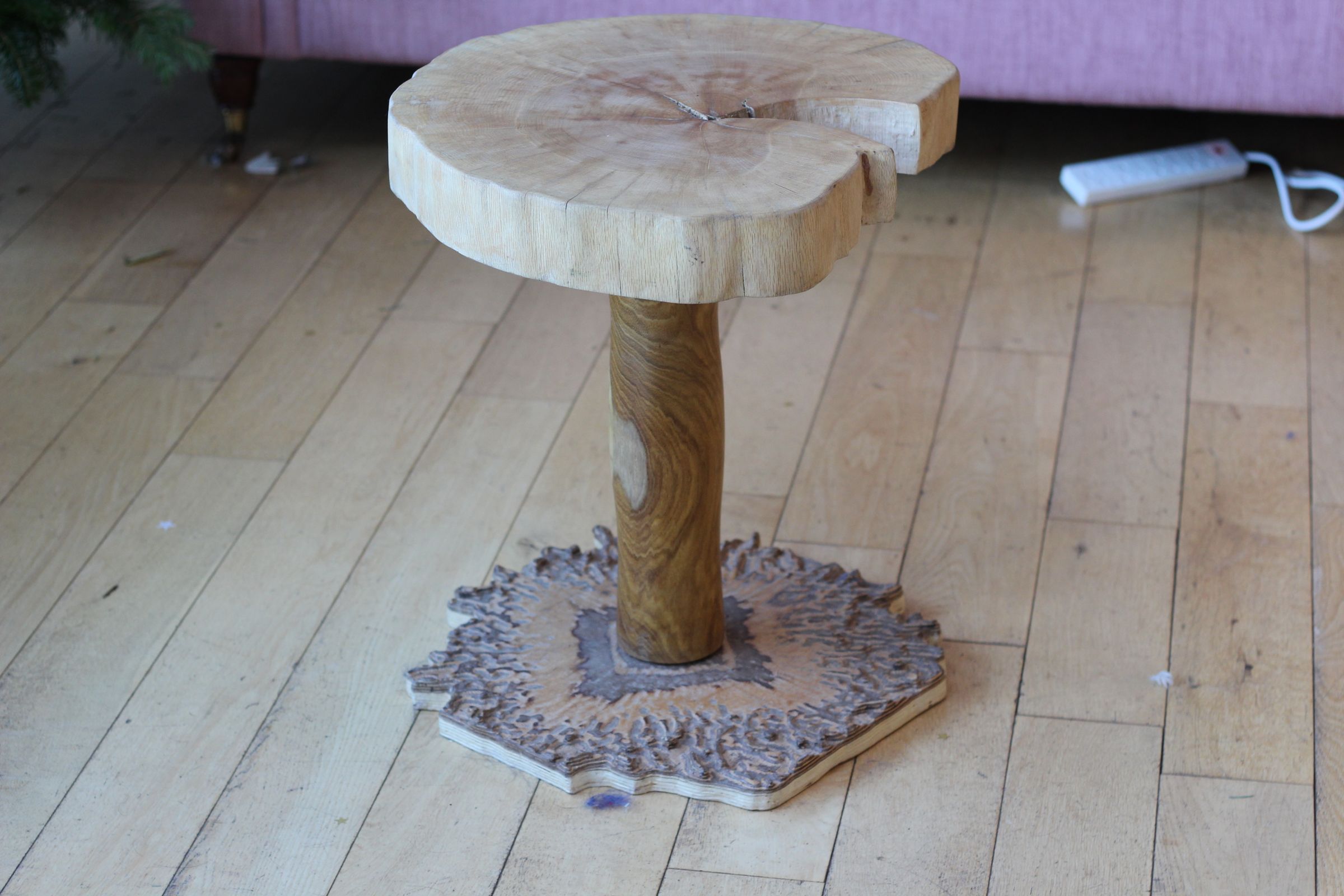 How to Make an Oak Slab Coffee Table for £20! : 7 Steps (with Pictures ...