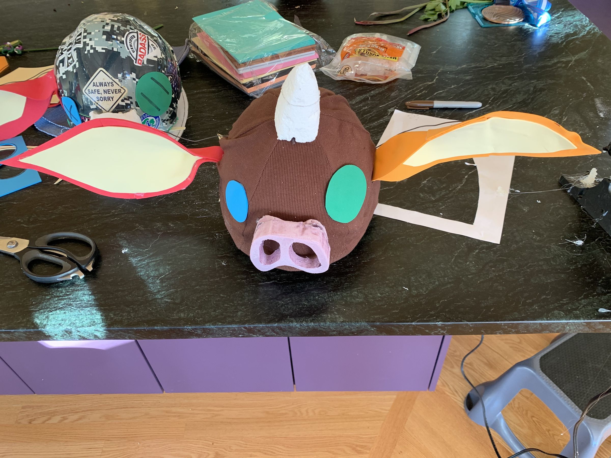 Bokoblin Mask From the Legend of Zelda Breath of the Wild : 6 Steps ...