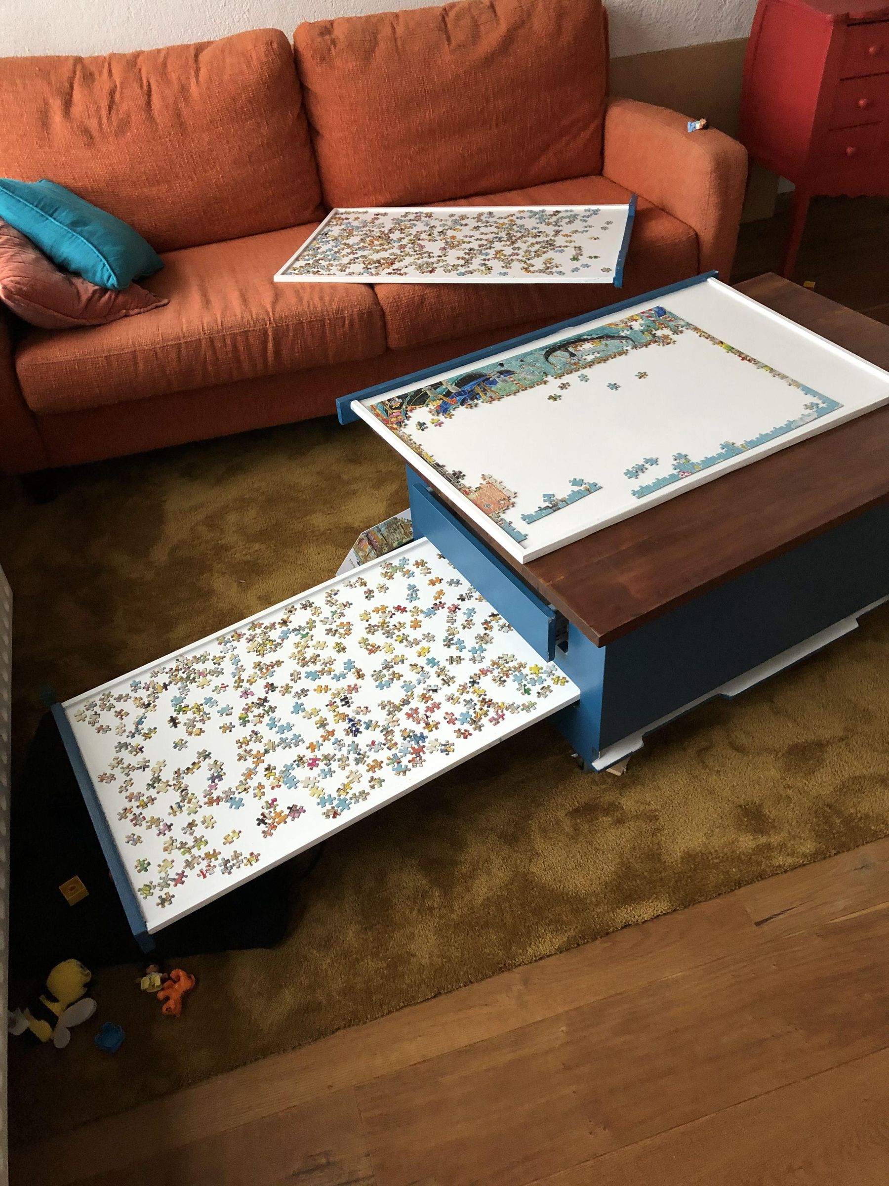 Wooden Puzzle Tray With Storage : 6 Steps (with Pictures) - Instructables