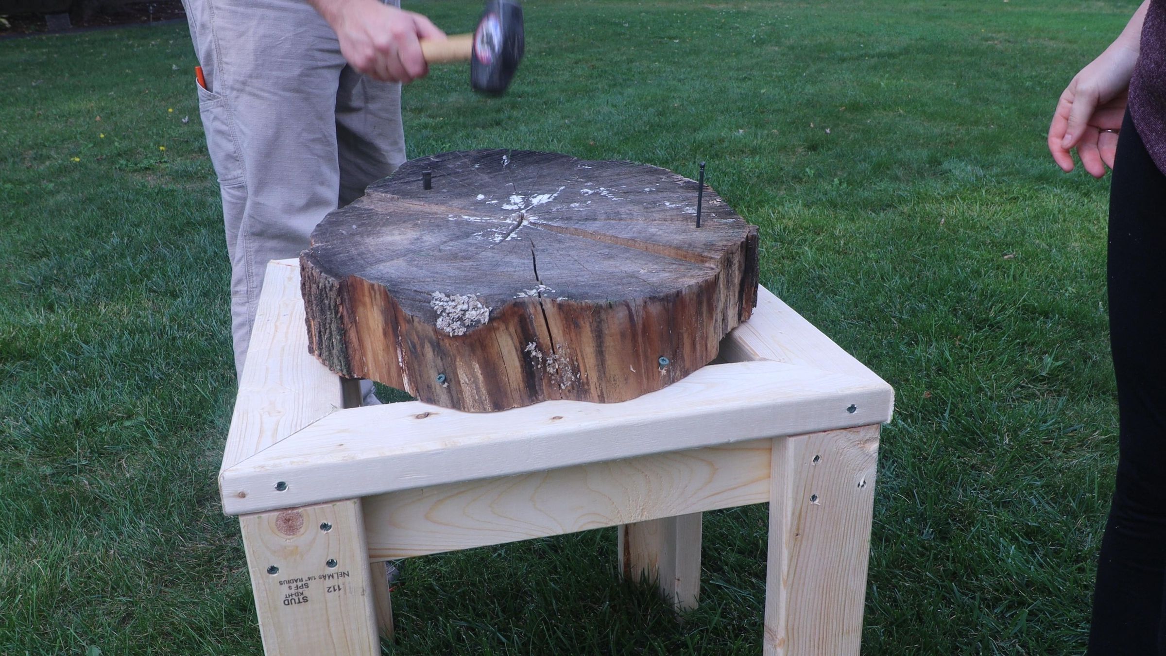 Oktoberfest Nail Game | Nagelbalken | Der Nagelspiel : 8 Steps (with ...