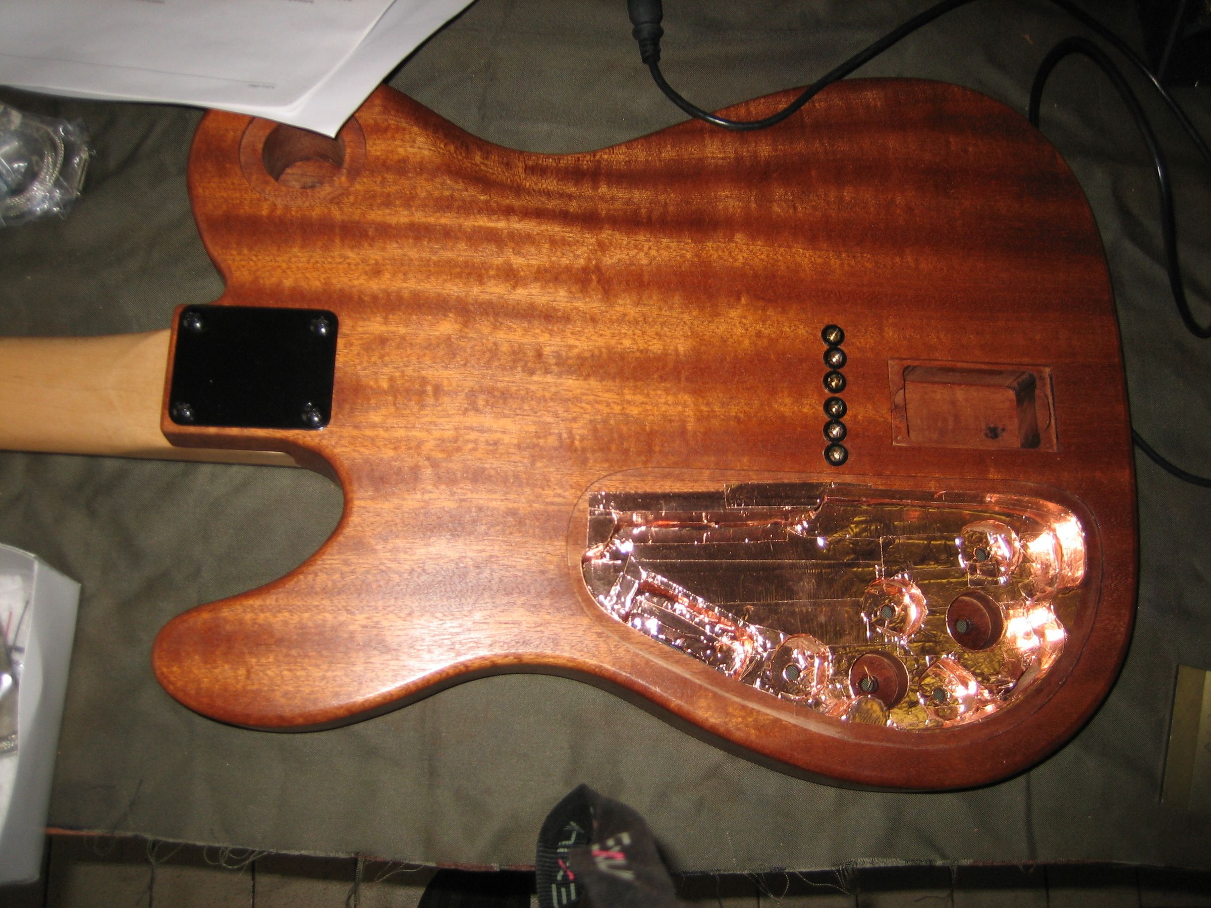 Make an Awesome Electric Guitar With Common Tools : 20 Steps (with ...