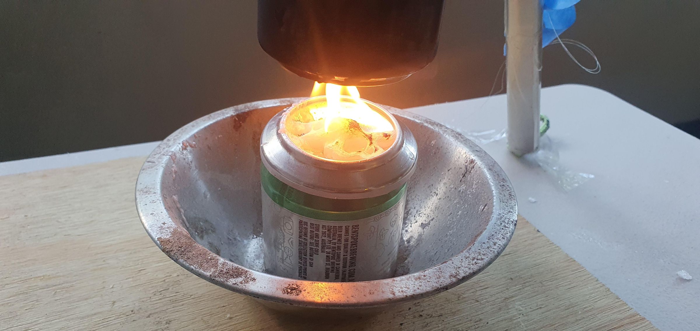 Steam Engine Using an Empty Beer Can : 6 Steps - Instructables