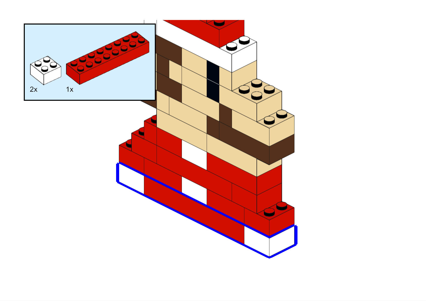 How to Make a Retro Santa LEGO Mario - Christmas Build Instructions : 3 ...