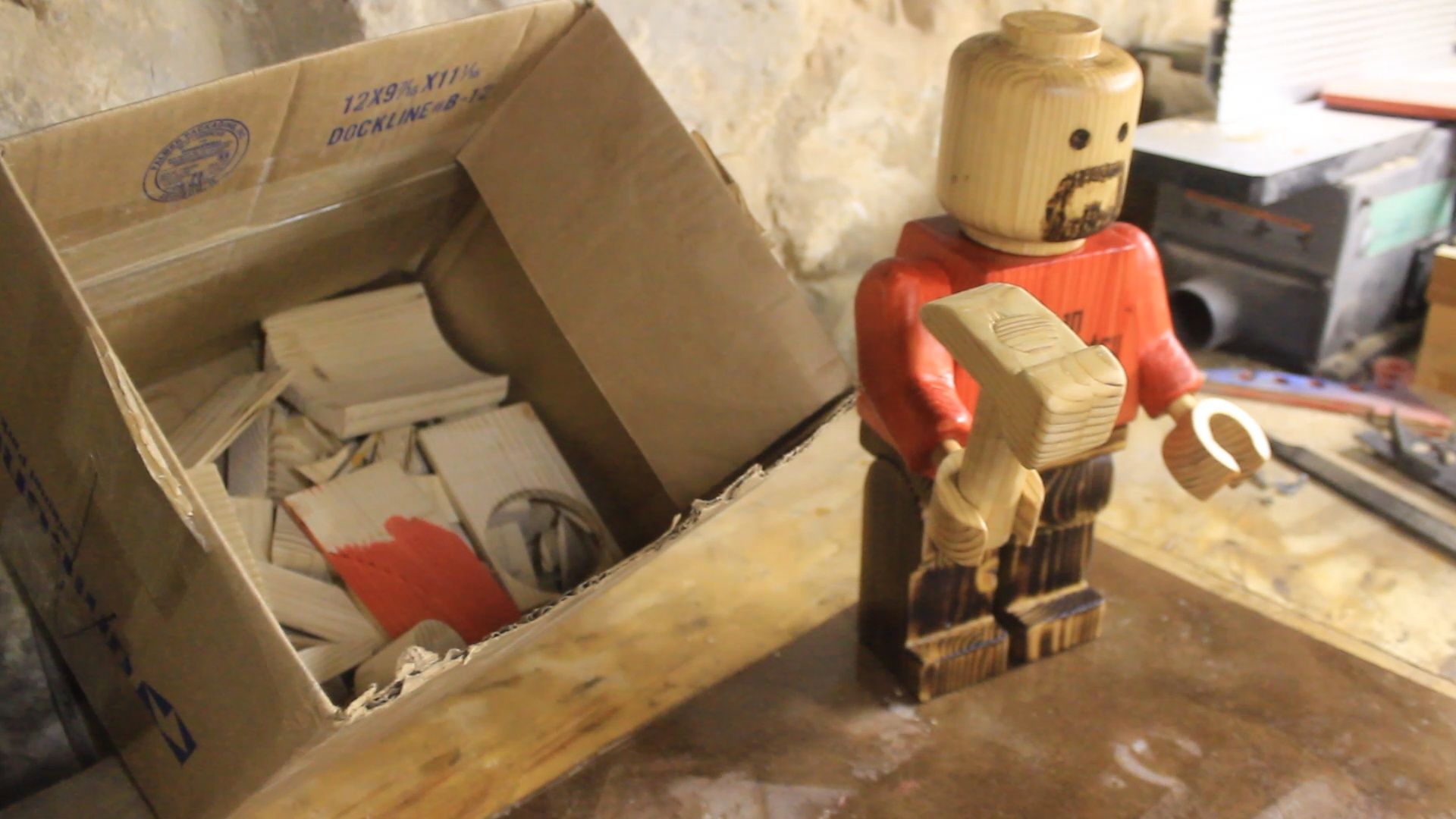 Giant Wood Lego Man (from a Single 2x4!) : 15 Steps (with Pictures ...