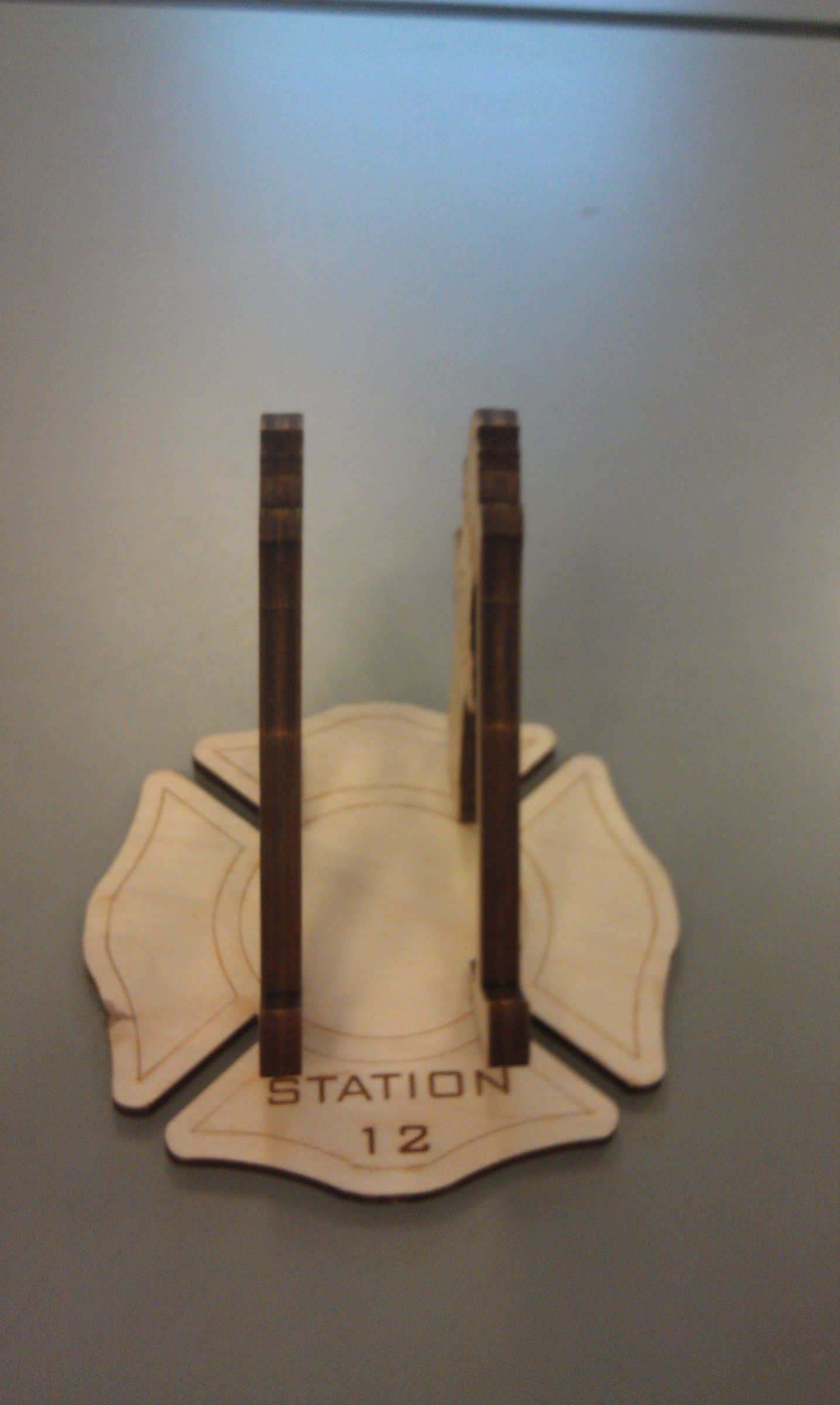 Laser Cut Firemans Phone Stand : 4 Steps (with Pictures) - Instructables