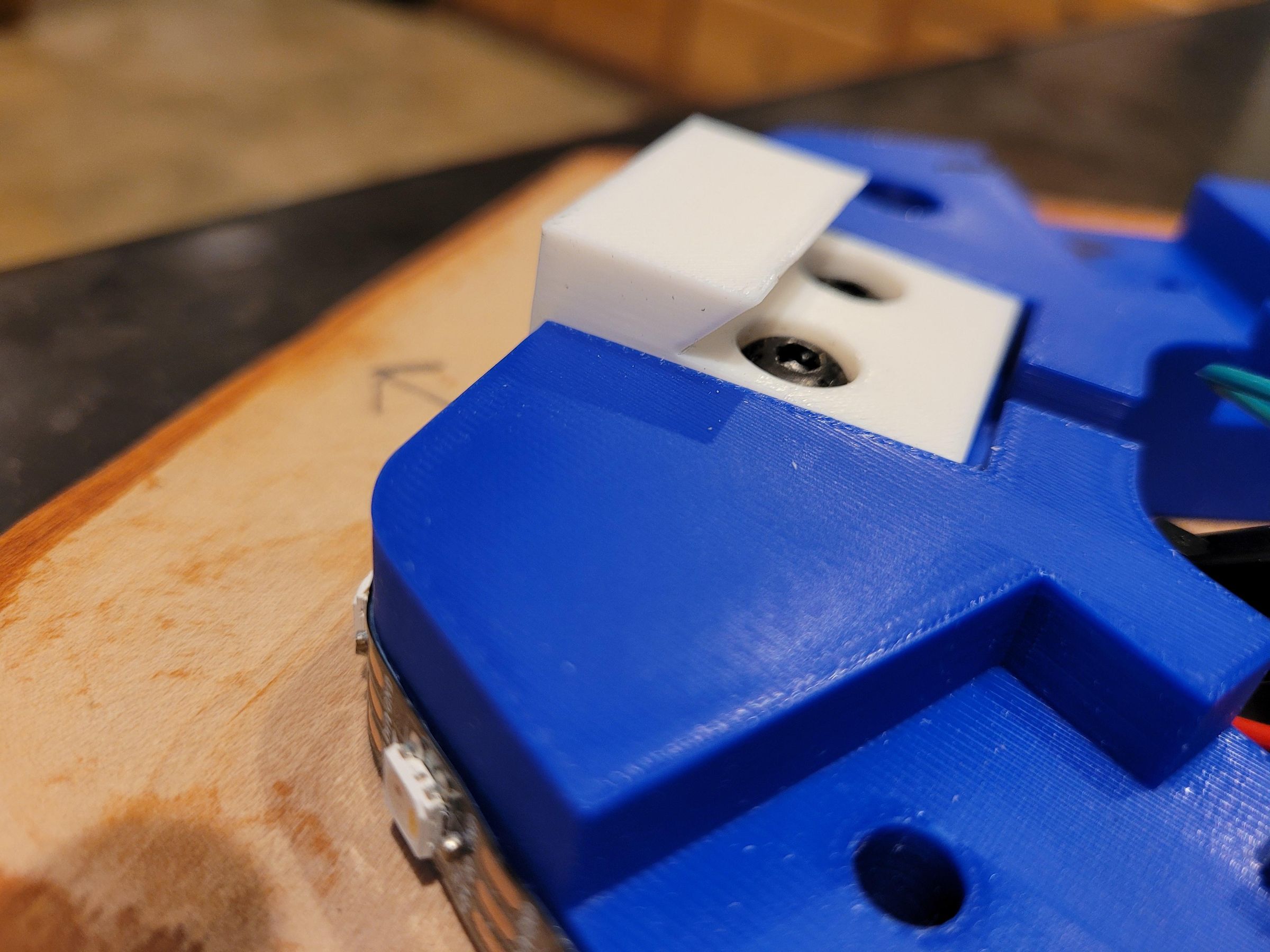 Wooden Hexagon Backlit Panels W/Animated LED Strips : 6 Steps (with ...