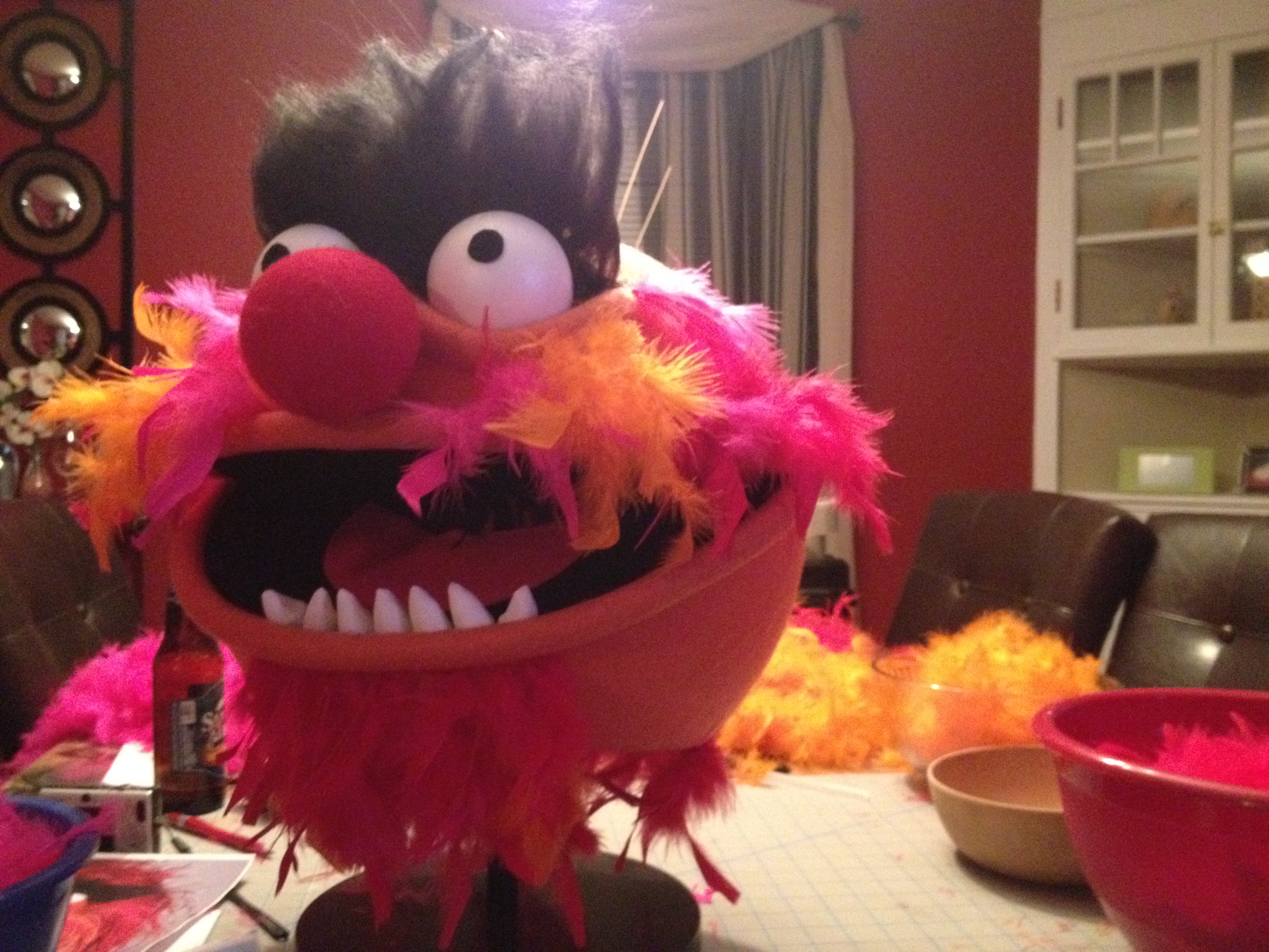 Animal (Muppet) - Costume : 8 Steps (with Pictures) - Instructables
