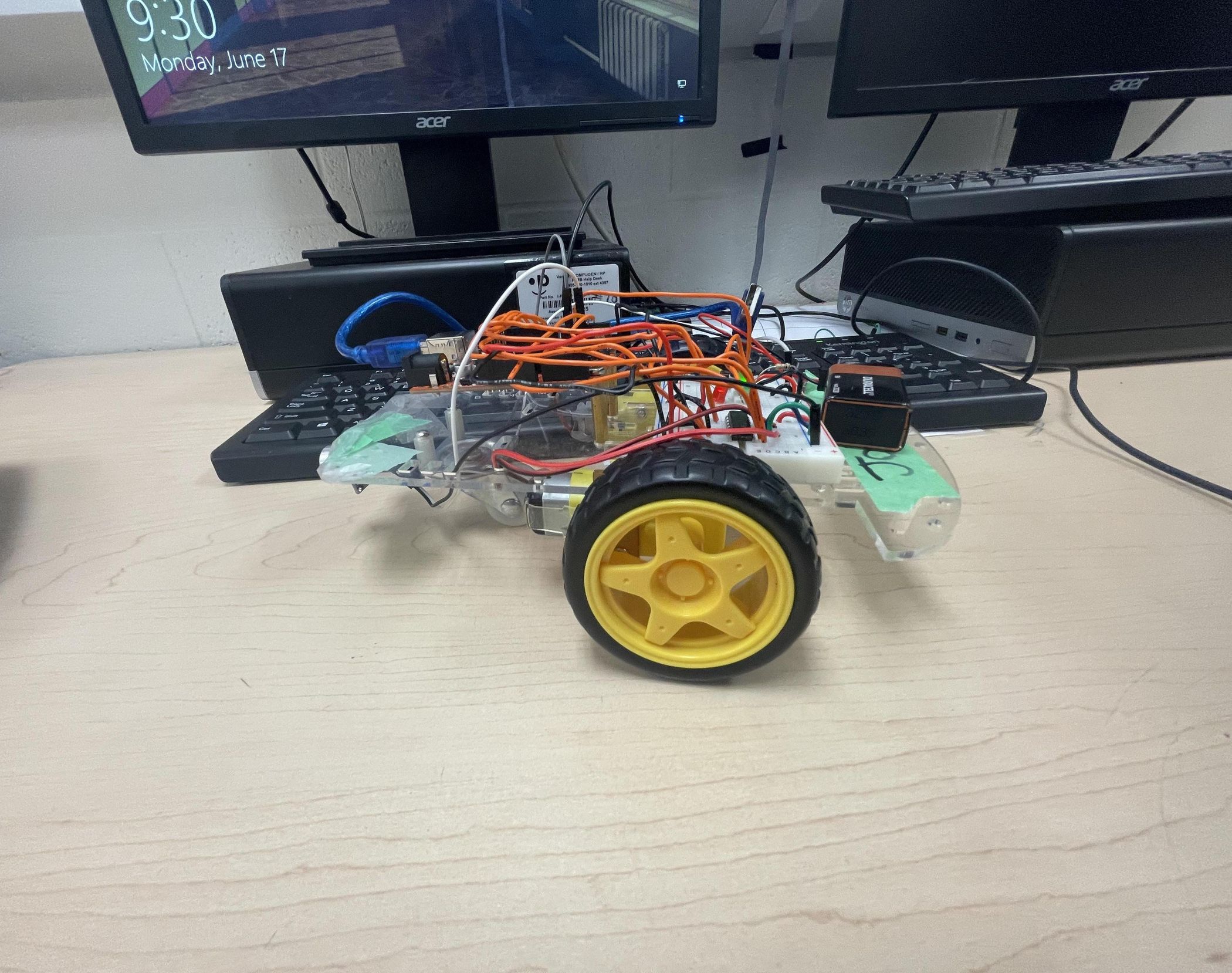 DISANCE SENSOR 2WD CAR : 6 Steps - Instructables