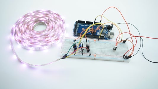 Diy Arduino Rgb Led Strip Ir Controller 5 Steps Instructables 8257
