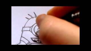 How to Draw a Despicable Me Minion Drawing Video - Instructables
