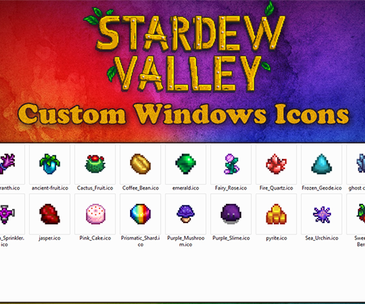 Creating Custom Windows Icons From Stardew Valley Images : 19 Steps ...