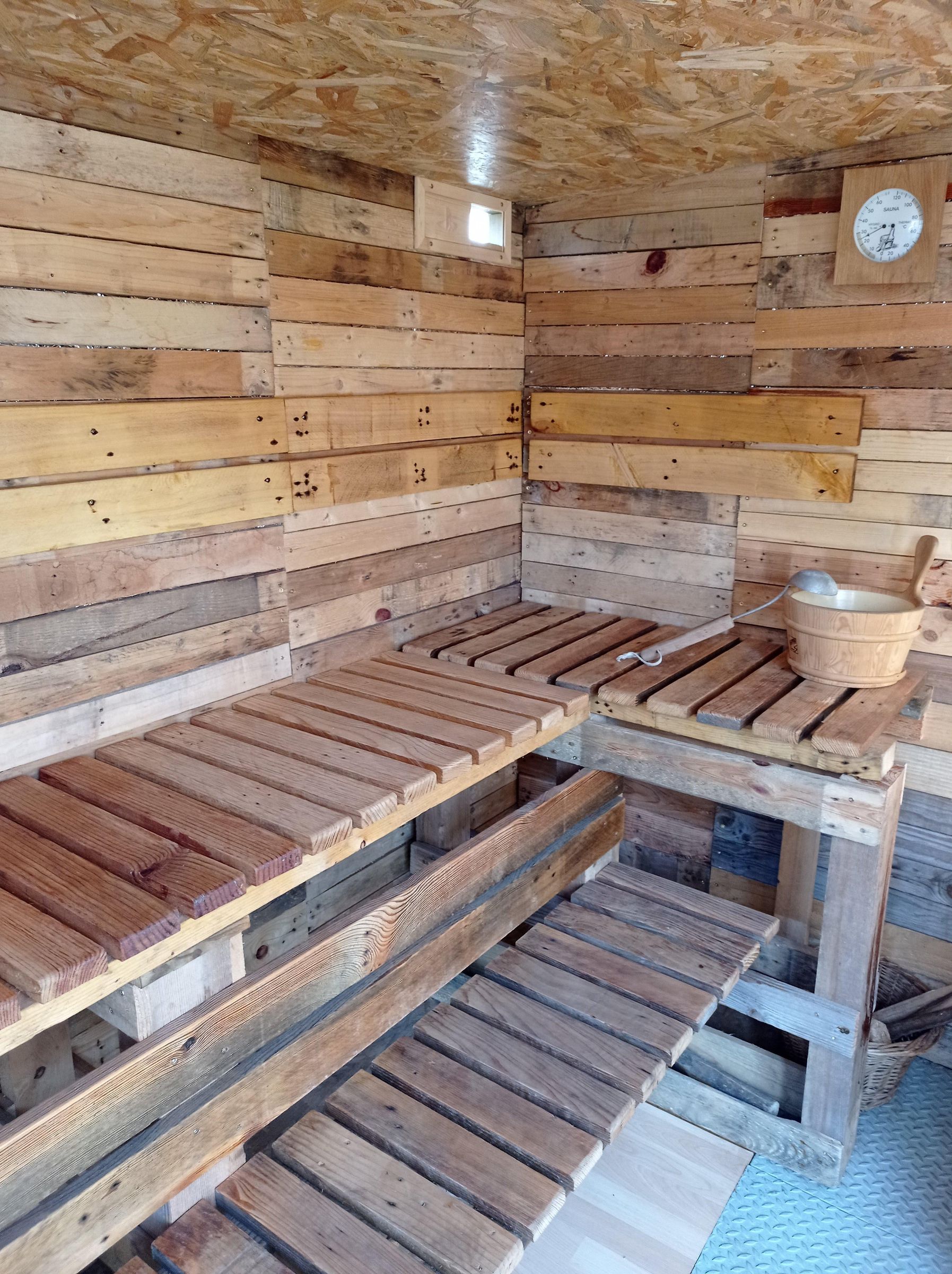 My Pallet Sauna : 12 Steps (with Pictures) - Instructables