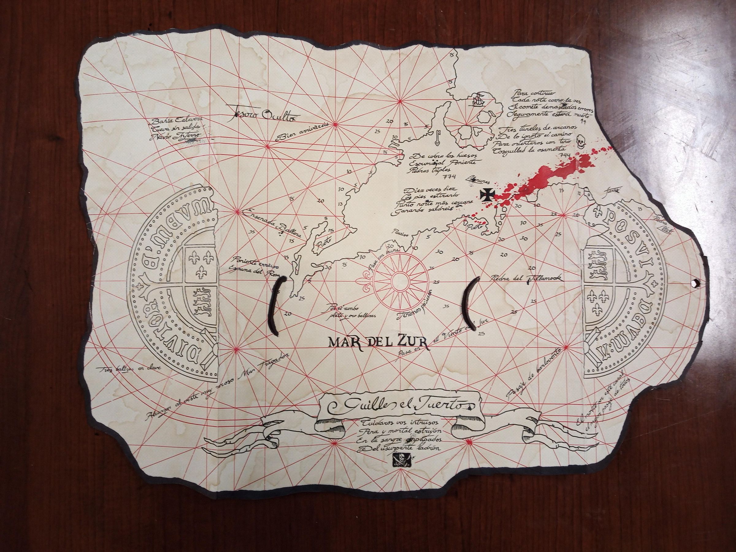 The Goonies Treasure Map : 5 Steps (with Pictures) - Instructables