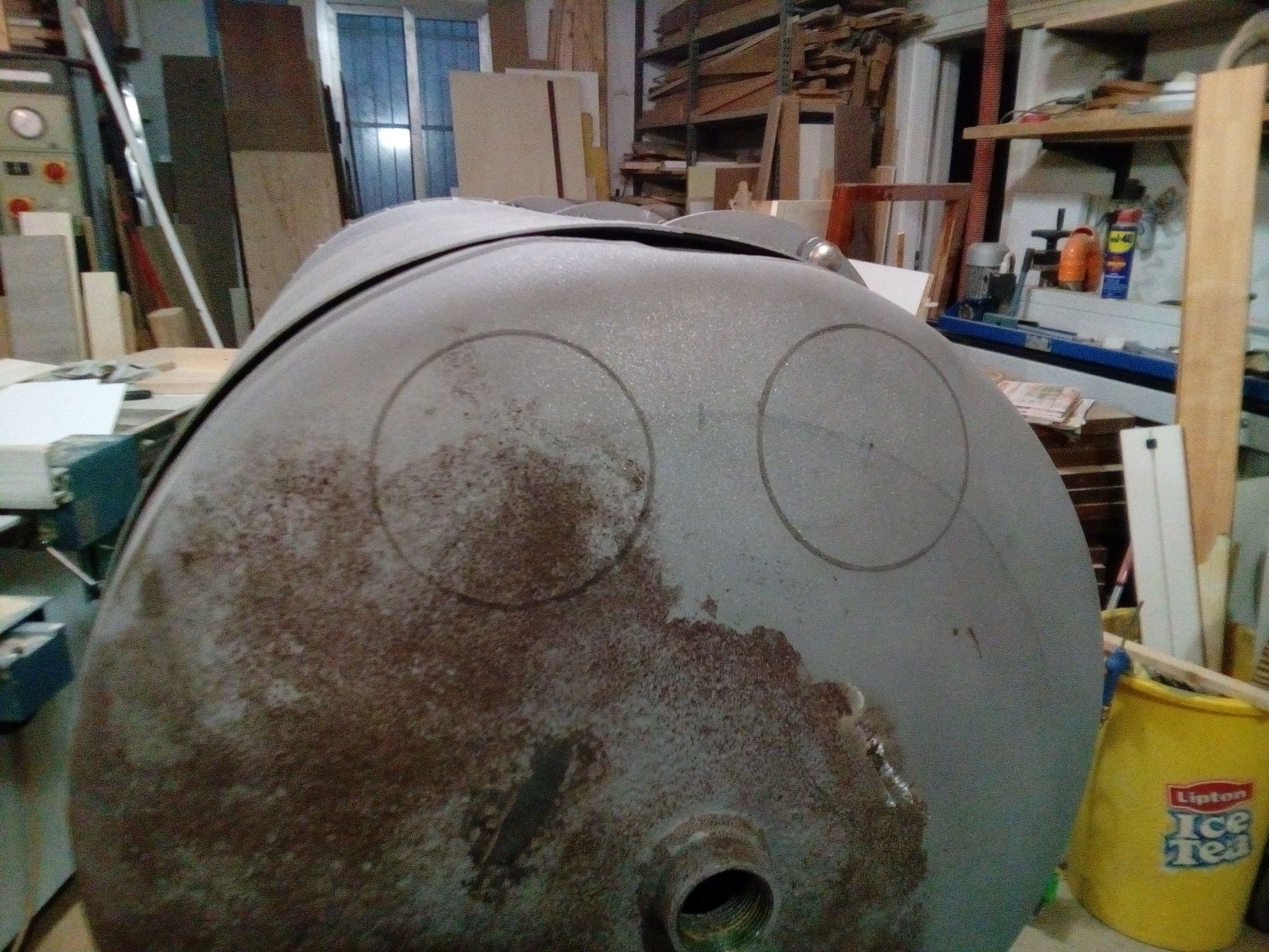 Reverse Flow Offset Smoker From an Old Water Boiler : 15 Steps (with ...