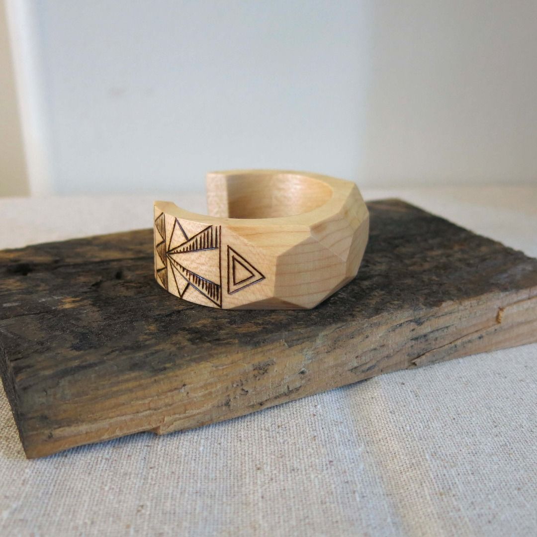 Geometric Wood Bangle DIY : 10 Steps (with Pictures) - Instructables