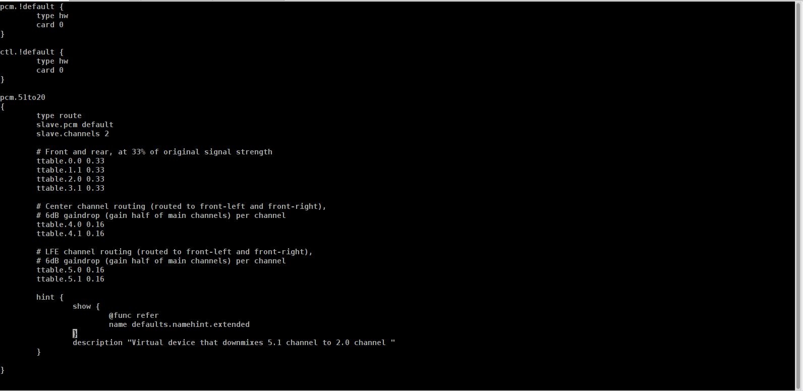 Make a Custom Sound Device That Downmix 5.1 Channel to 2.0 Channel in ...