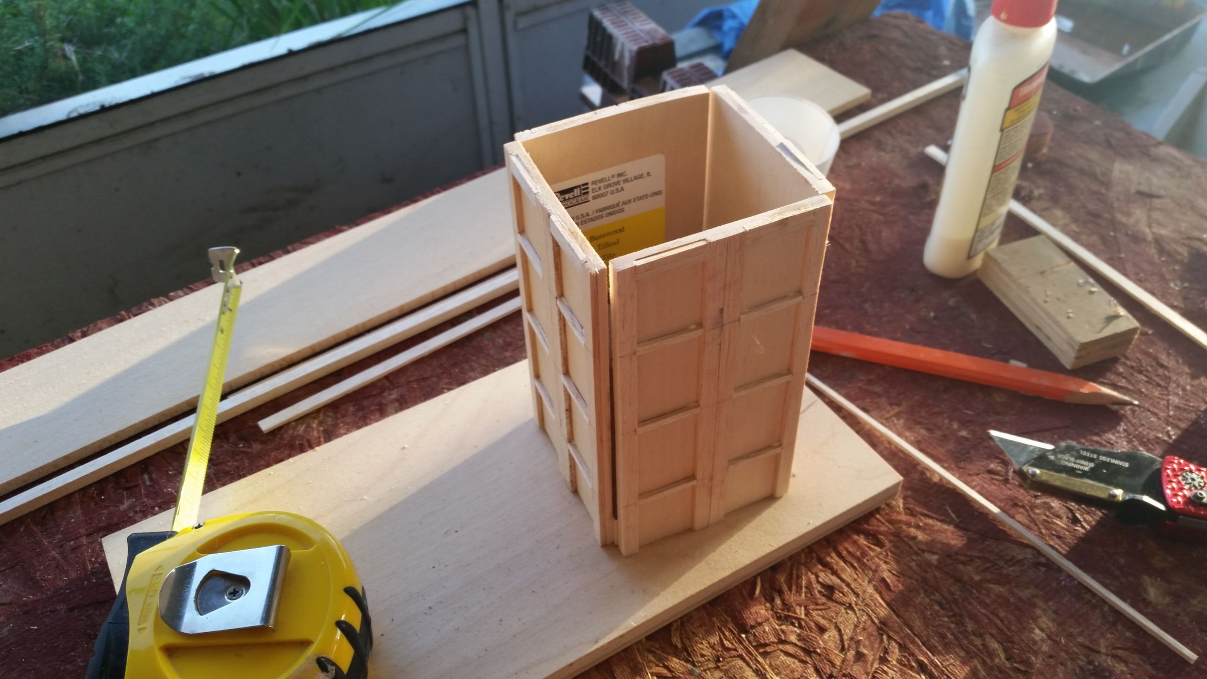 Balsa Wood TARDIS : 7 Steps (with Pictures) - Instructables