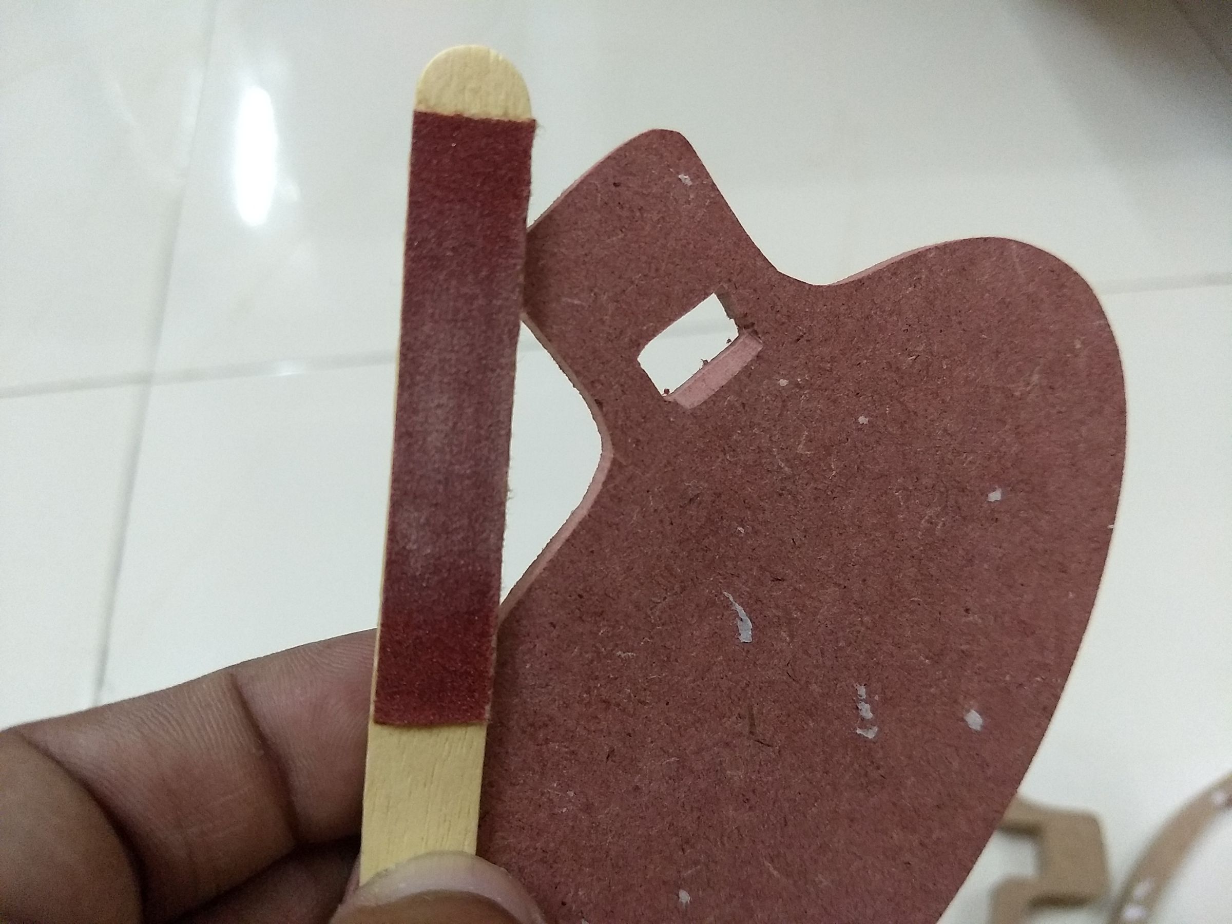 Ocarina Made From Layered Scrap Mdf Boards : 7 Steps - Instructables