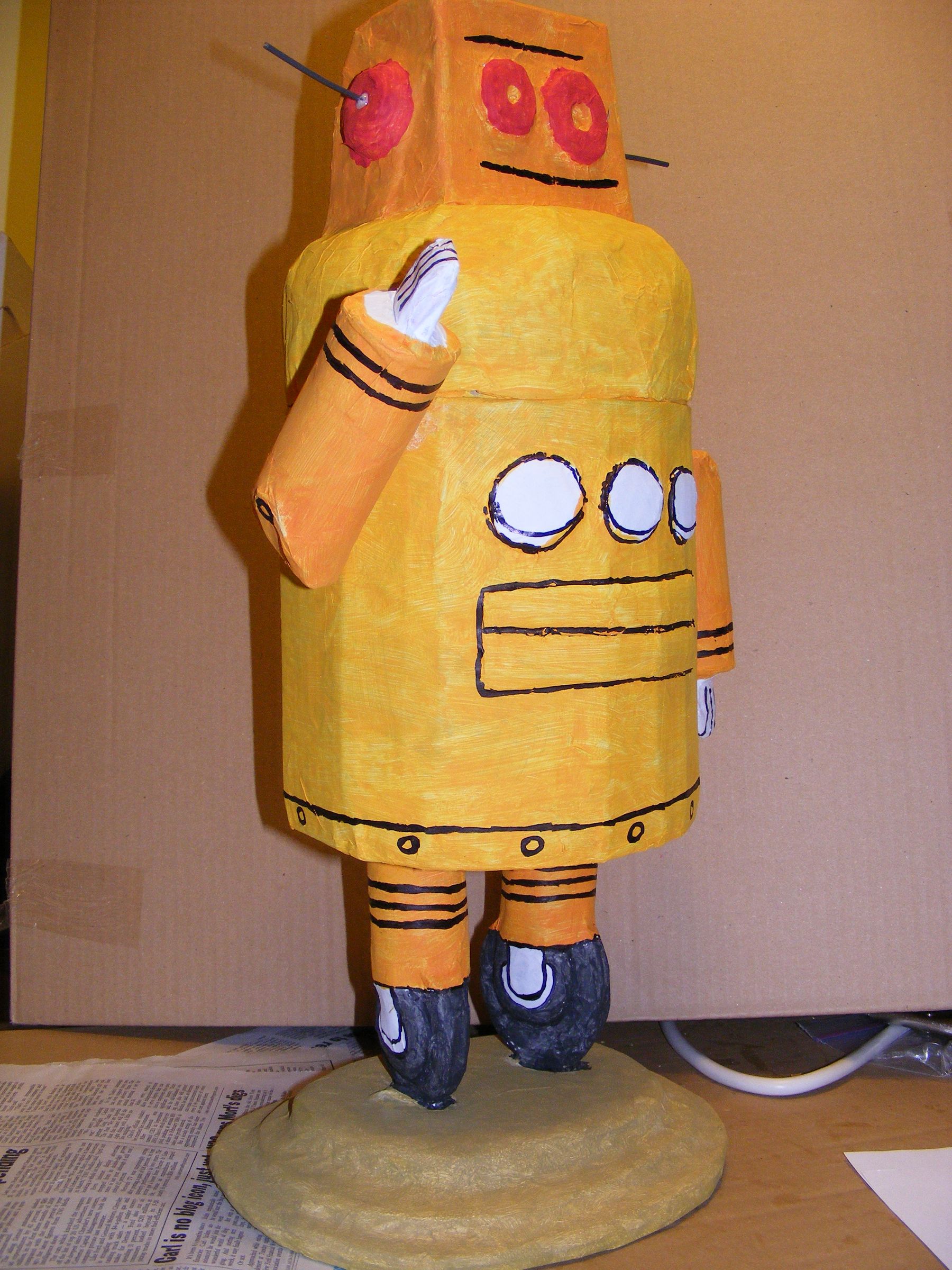 The Robolocity Roaming Instructables Robot Gnome - RoboGnome : 7 Steps (with Pictures ...