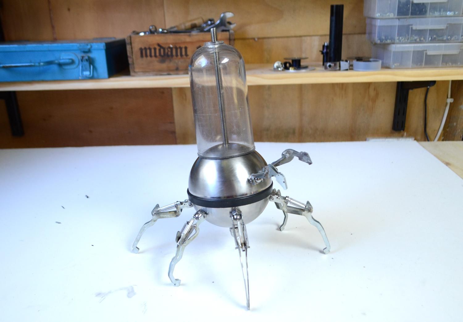 Junkbot Made From Typewriter Parts (mostly...) : 13 Steps (with Pictures) - Instructables