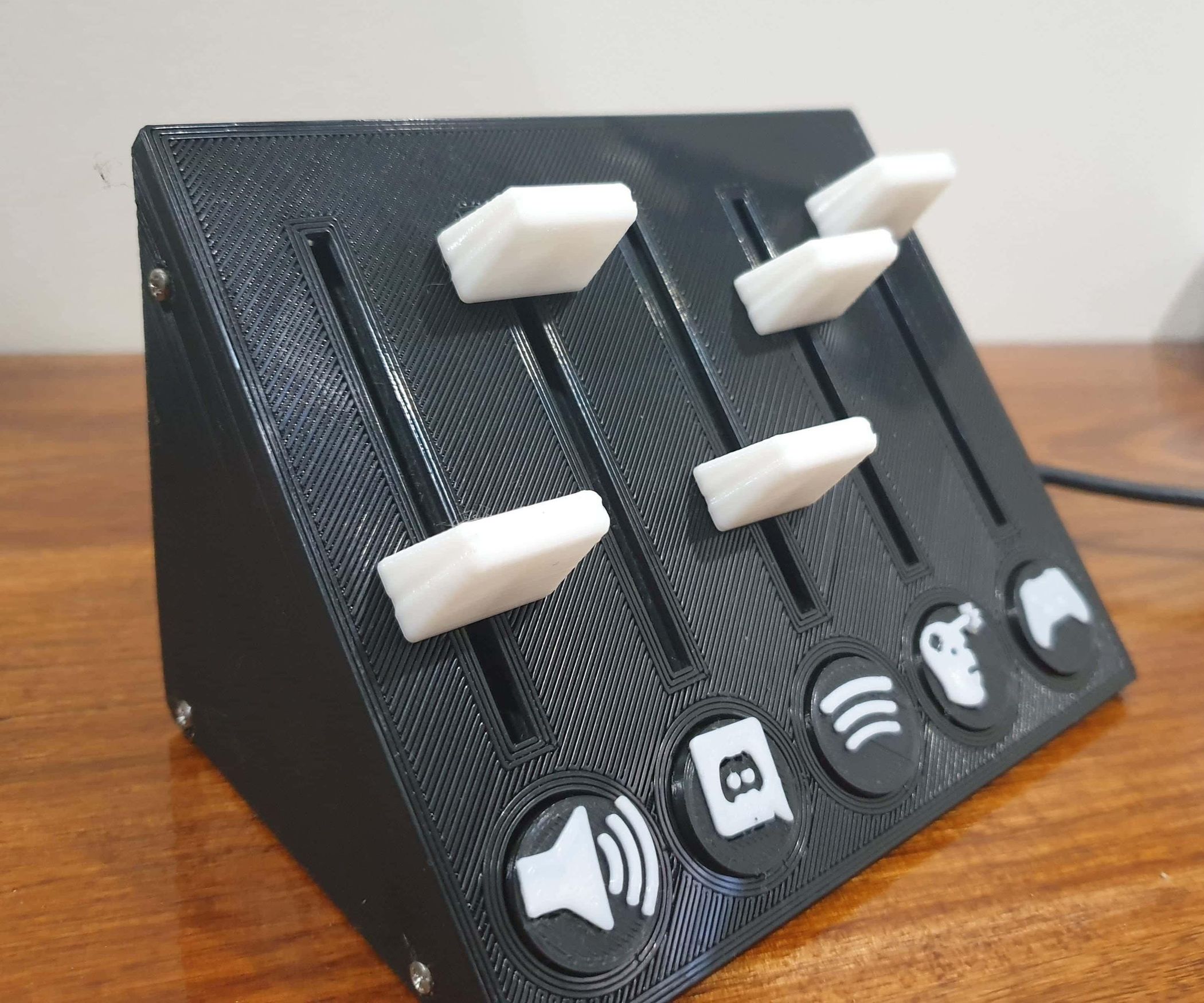 Deej Box - 5 Sliders : 8 Steps (with Pictures) - Instructables