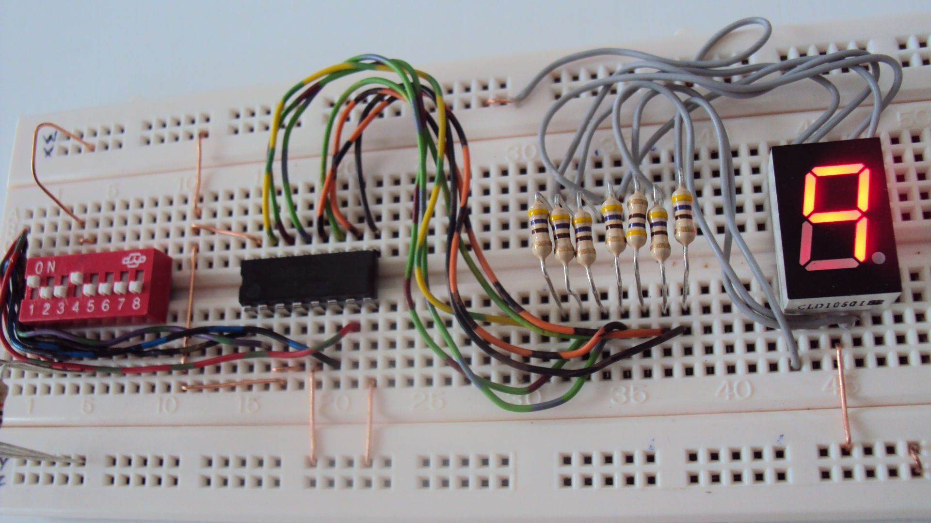 (BCD) to 7 Segment Display - Instructables