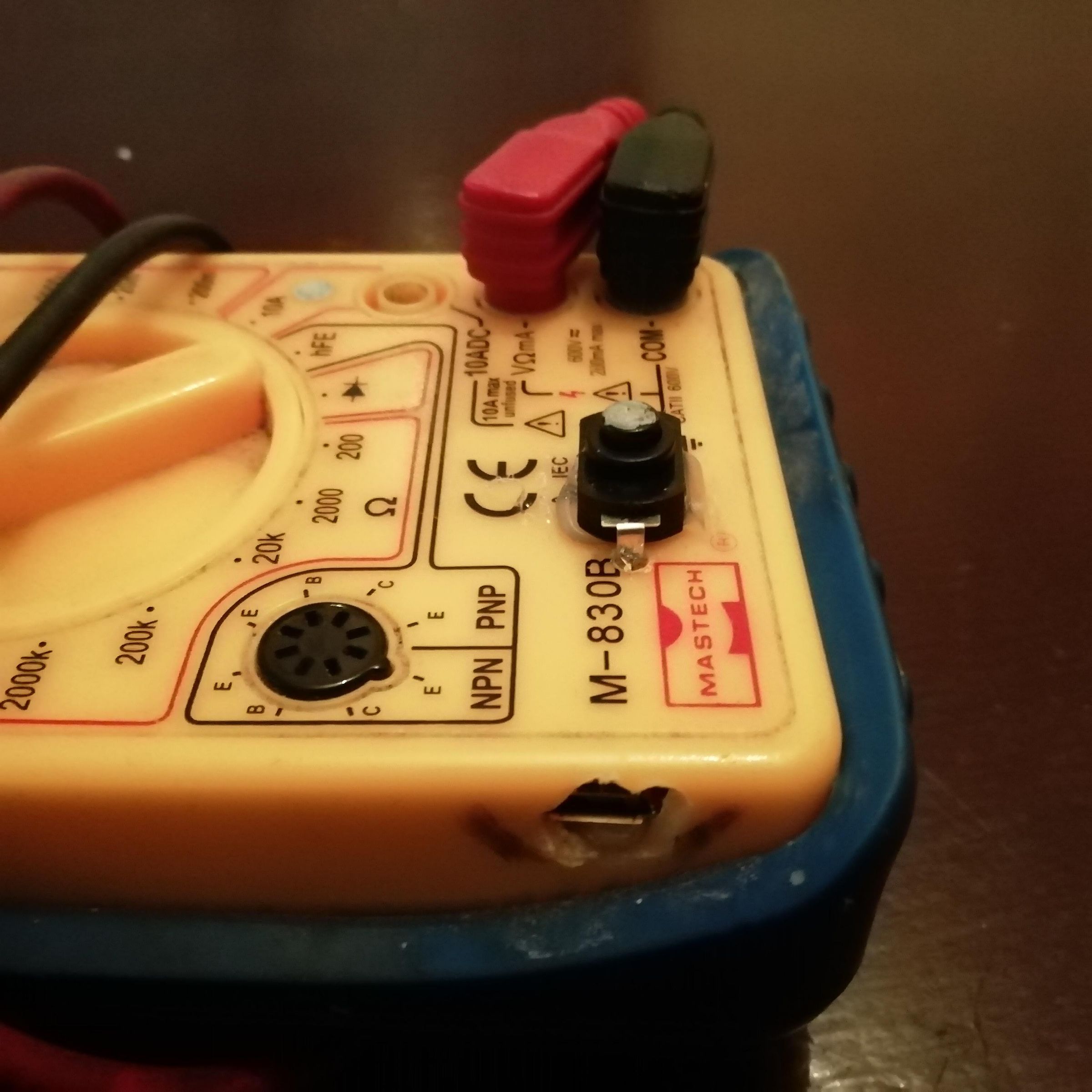 USB Lithium Re-chargeable DT830 Multimeter With Polyfuse : 5 Steps ...