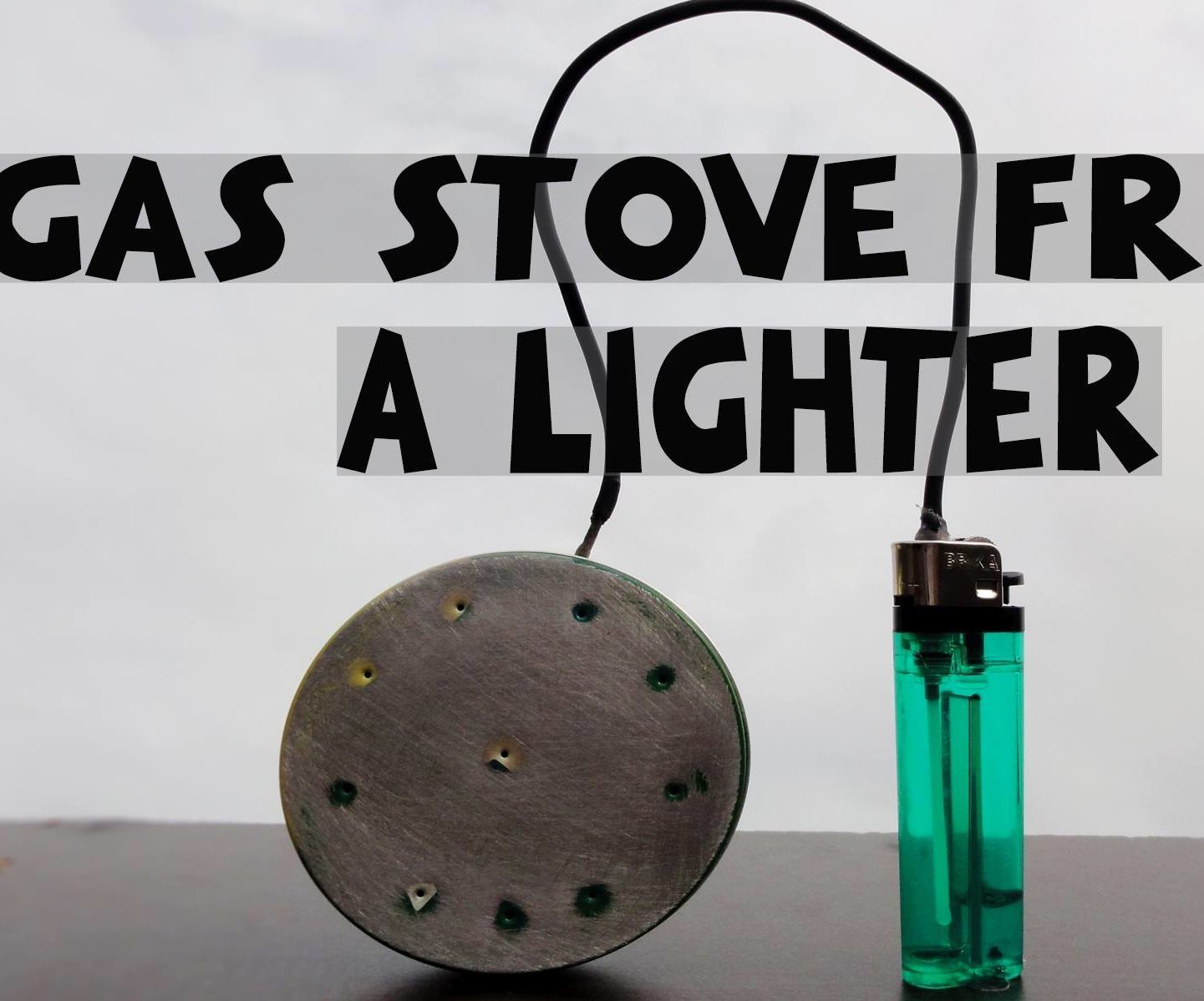 Make Gas Stove From a Lighter (Life Hacks). - Instructables