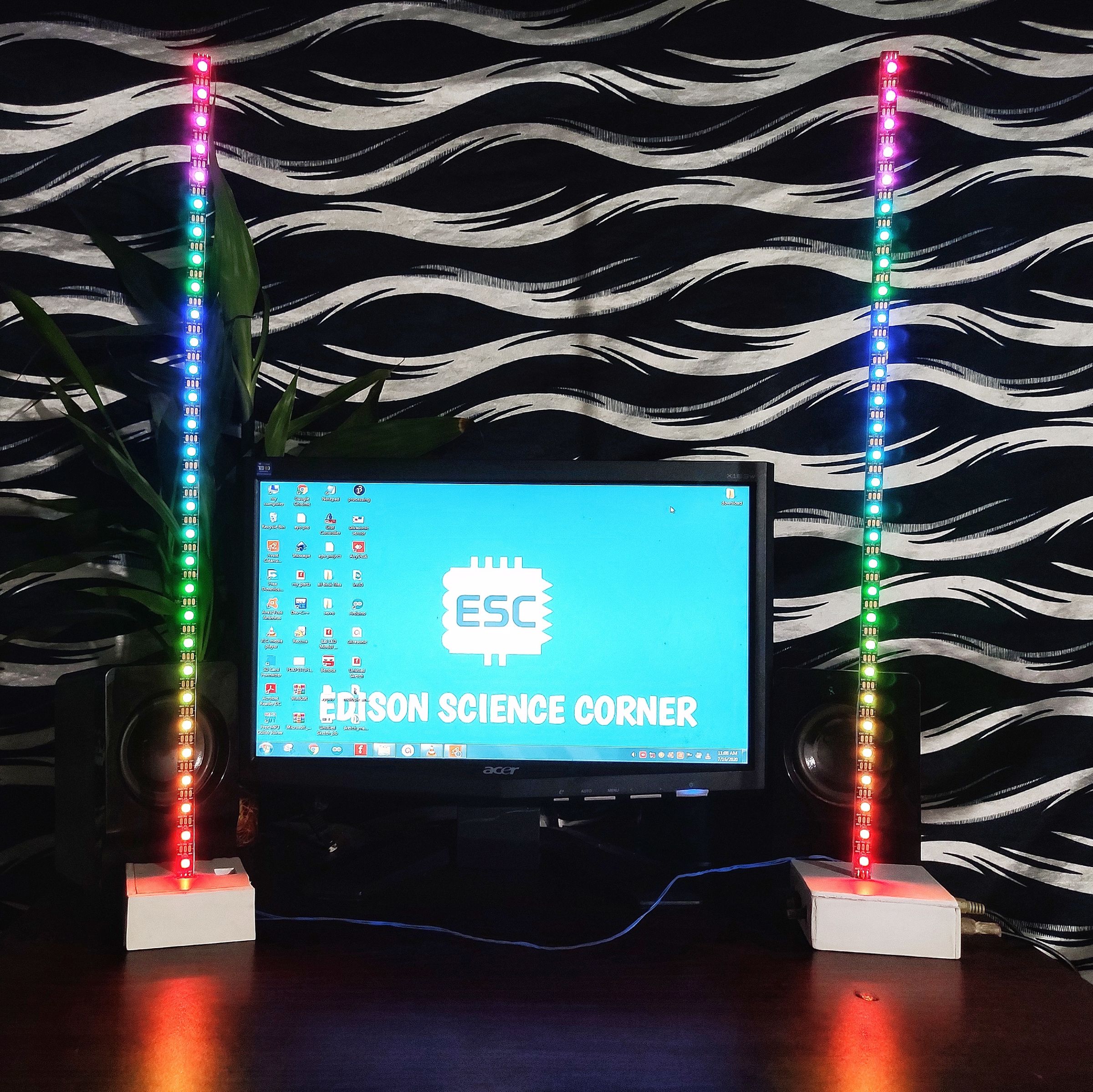 Vu Meter Using Neopixel Leds : 8 Steps (with Pictures) - Instructables