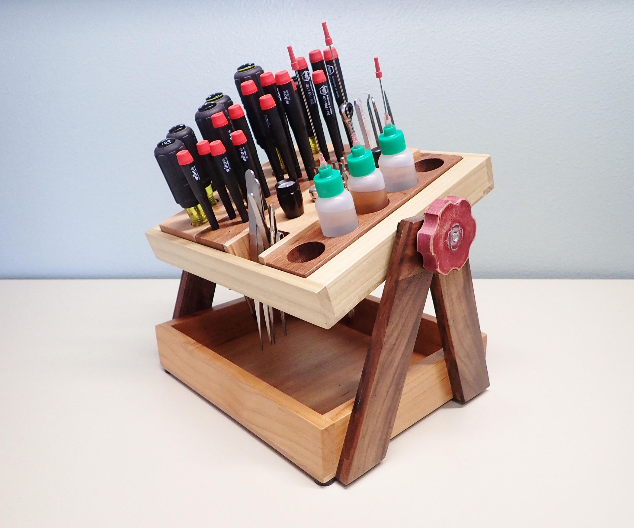 Make a Custom Tilt-Top Tool Caddy : 11 Steps (with Pictures ...
