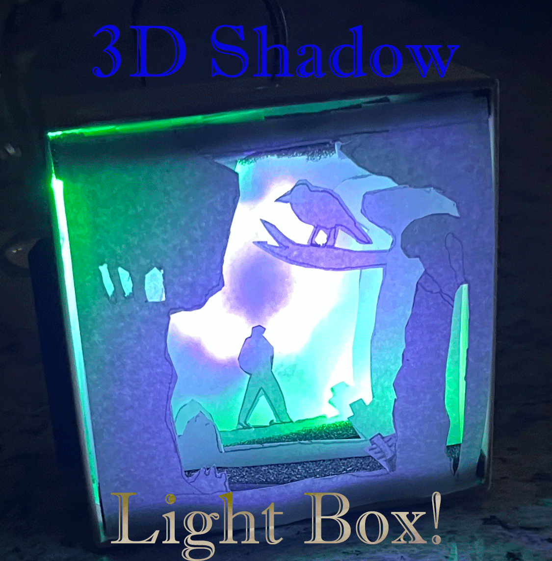 3D Shadow Light Box : 8 Steps - Instructables
