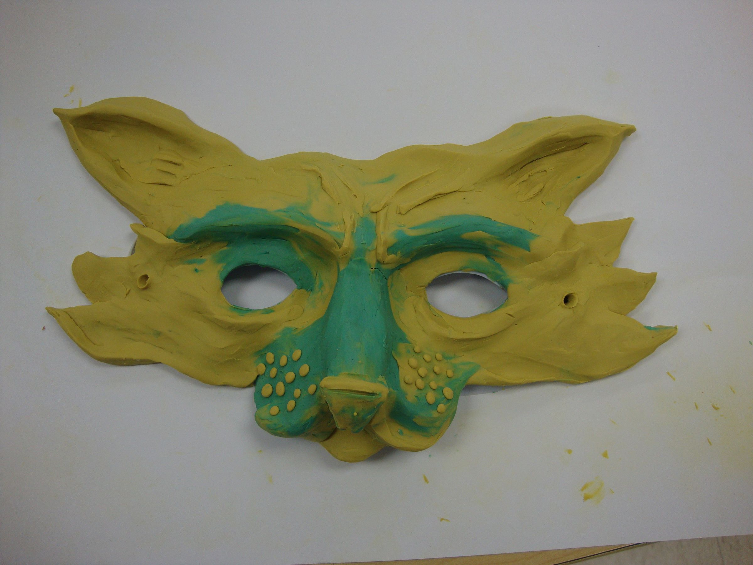Creating Any Shape Papier Mâché Mask : 11 Steps (with Pictures ...